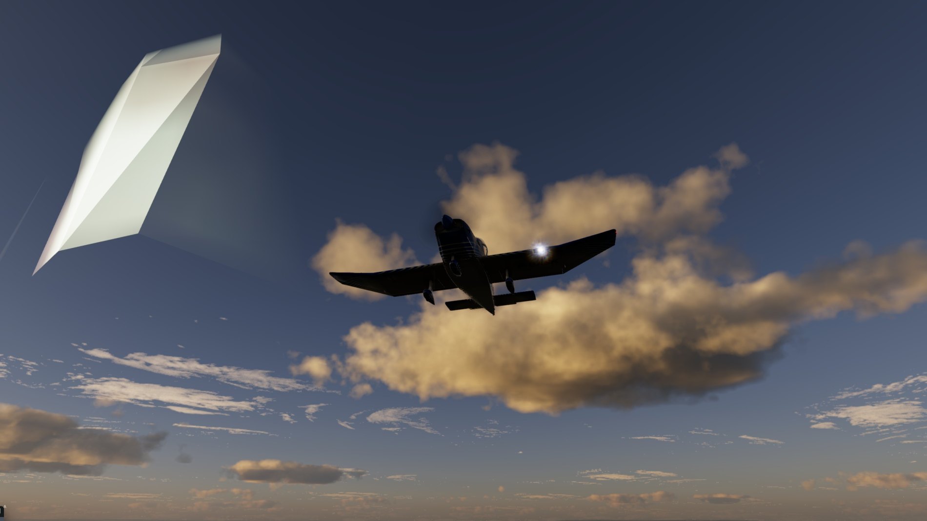Whats the large geometric shape in the sky? - X-Plane 12 Technical ...