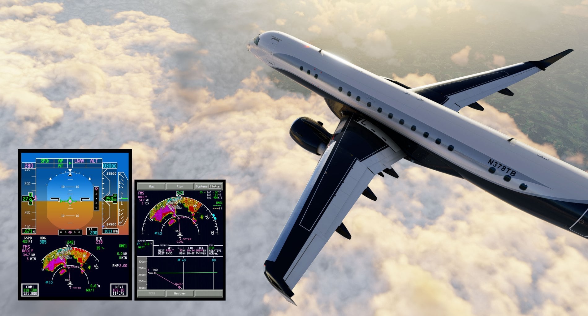 E-Jets 2.1.0 with Weather Radar Released & The Future of the E-Jets ...