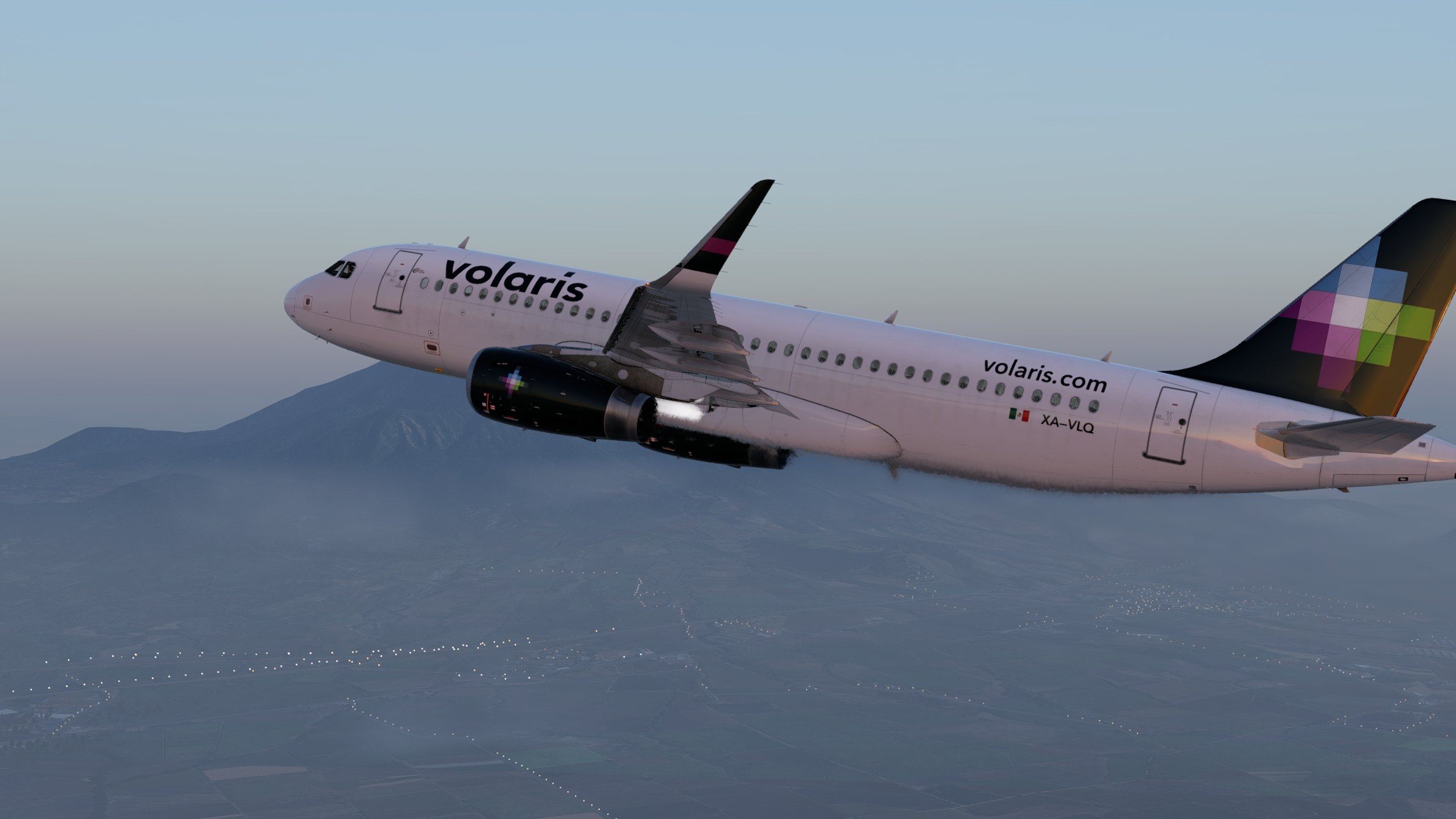 [IAE] Volaris XA-VLQ "El Pollo" + "Classic" 2 Pack Livery ToLiss A320 ...