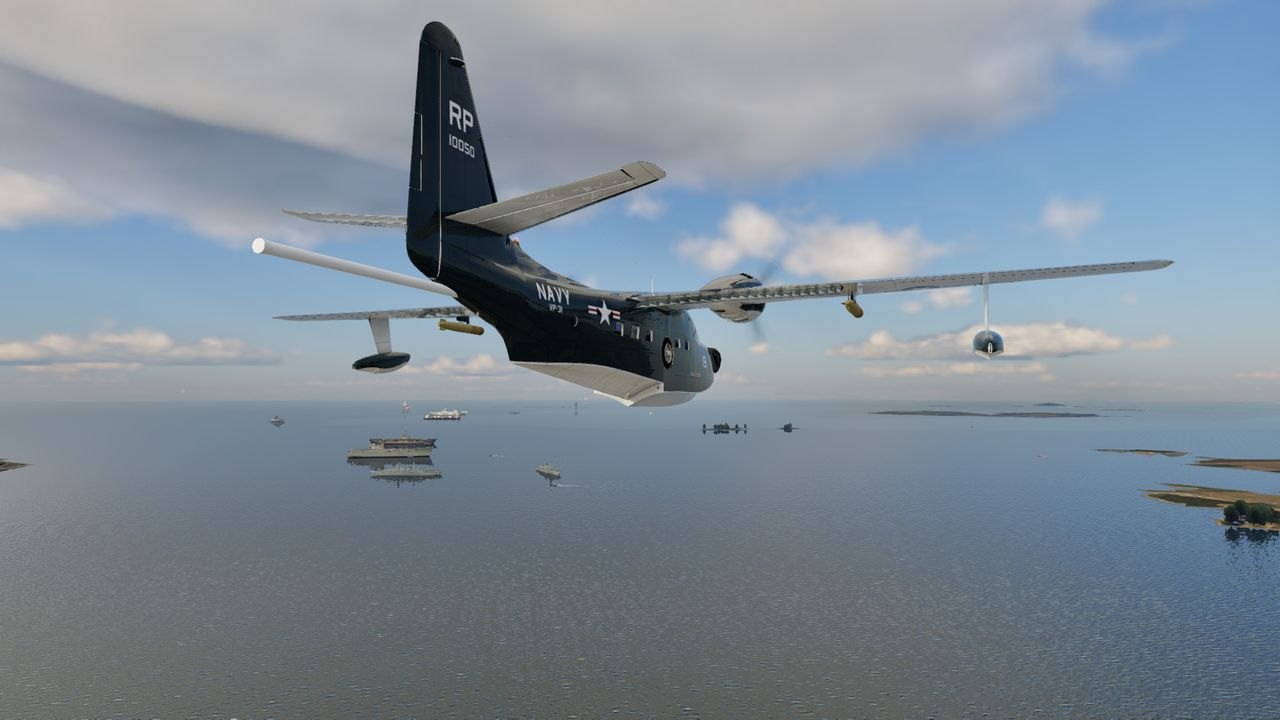 HU-16 Albatross - ASW variant - Retractable Magnetic Anomaly Detector ...