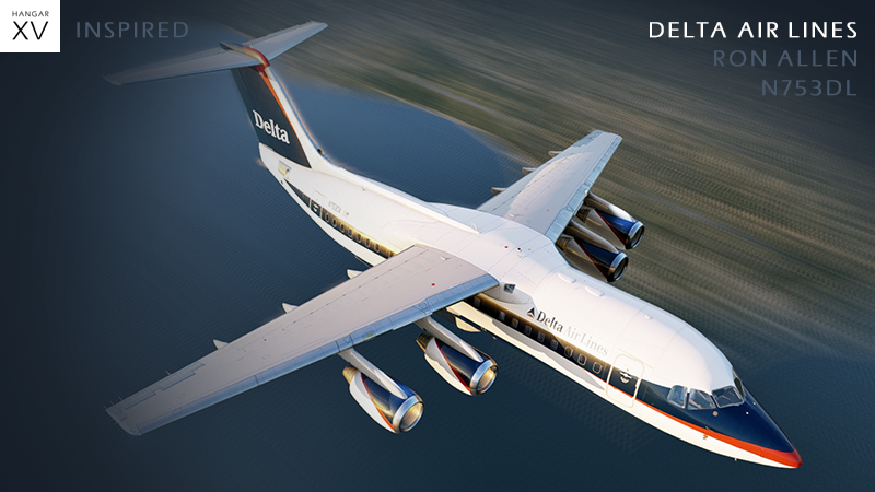 Delta Air Lines (Ron Allen) - BAe 146-200 - Bae 146 - X-Plane.Org Forum