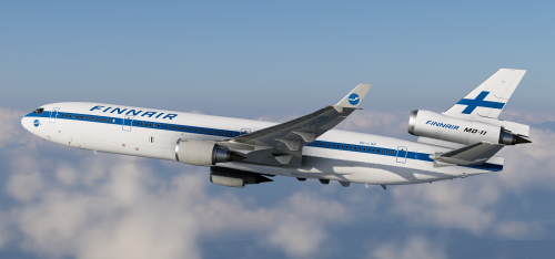 Rotate MD-11P - Finnair (Circa 1994) OH-LGD - Rotate MD-11 - X-Plane ...