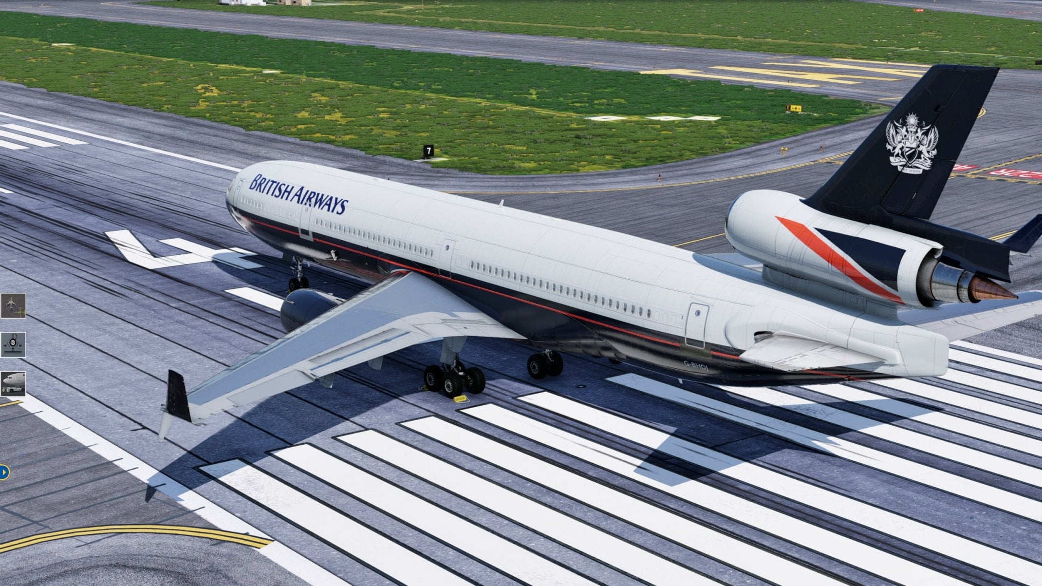 Rotate Md11 British Airways Landor Livery Glencap Forest - Rotate MD-11 ...