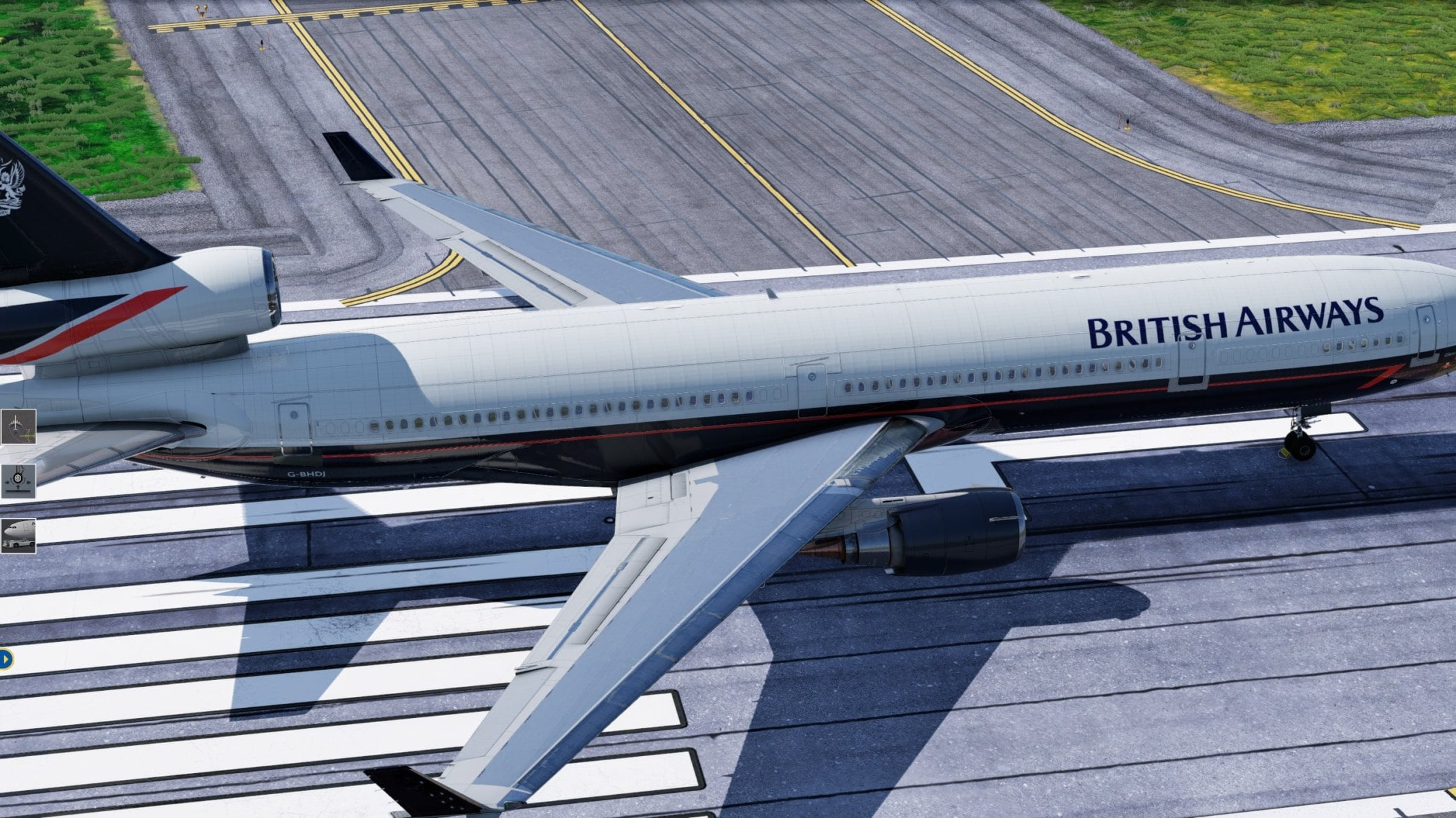 Rotate Md11 British Airways Landor Livery Glencap Forest - Rotate MD-11 ...