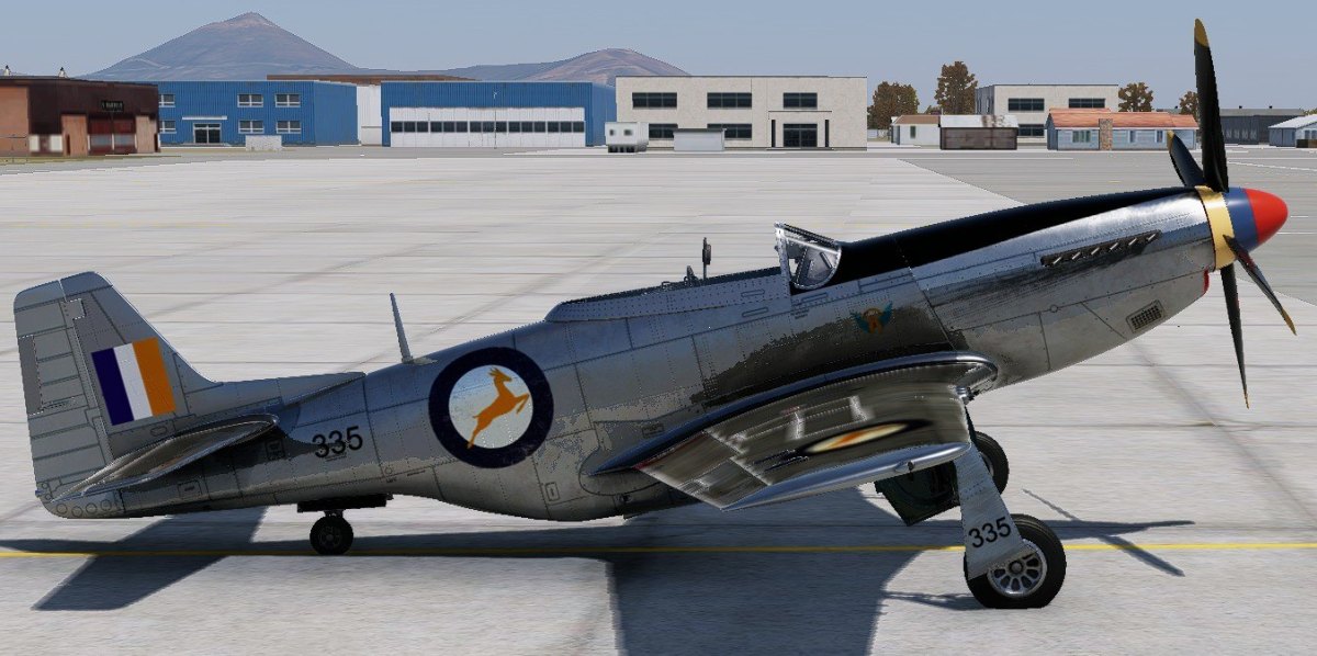 SAAF 335 Korea - Skunkcraft P51 Mustang - X-Plane.Org Forum