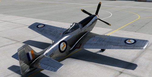 SAAF 335 Korea - Skunkcraft P51 Mustang - X-Plane.Org Forum