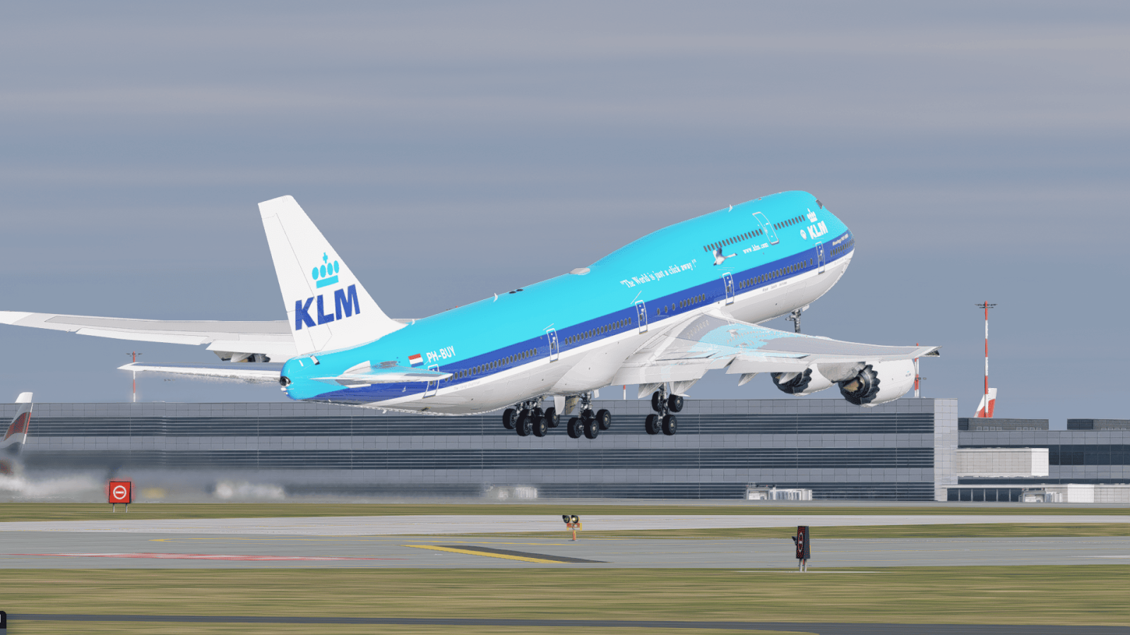 SSG 747 V2.5 KLM Old Style "The world is just a click away!" V3 Final ...