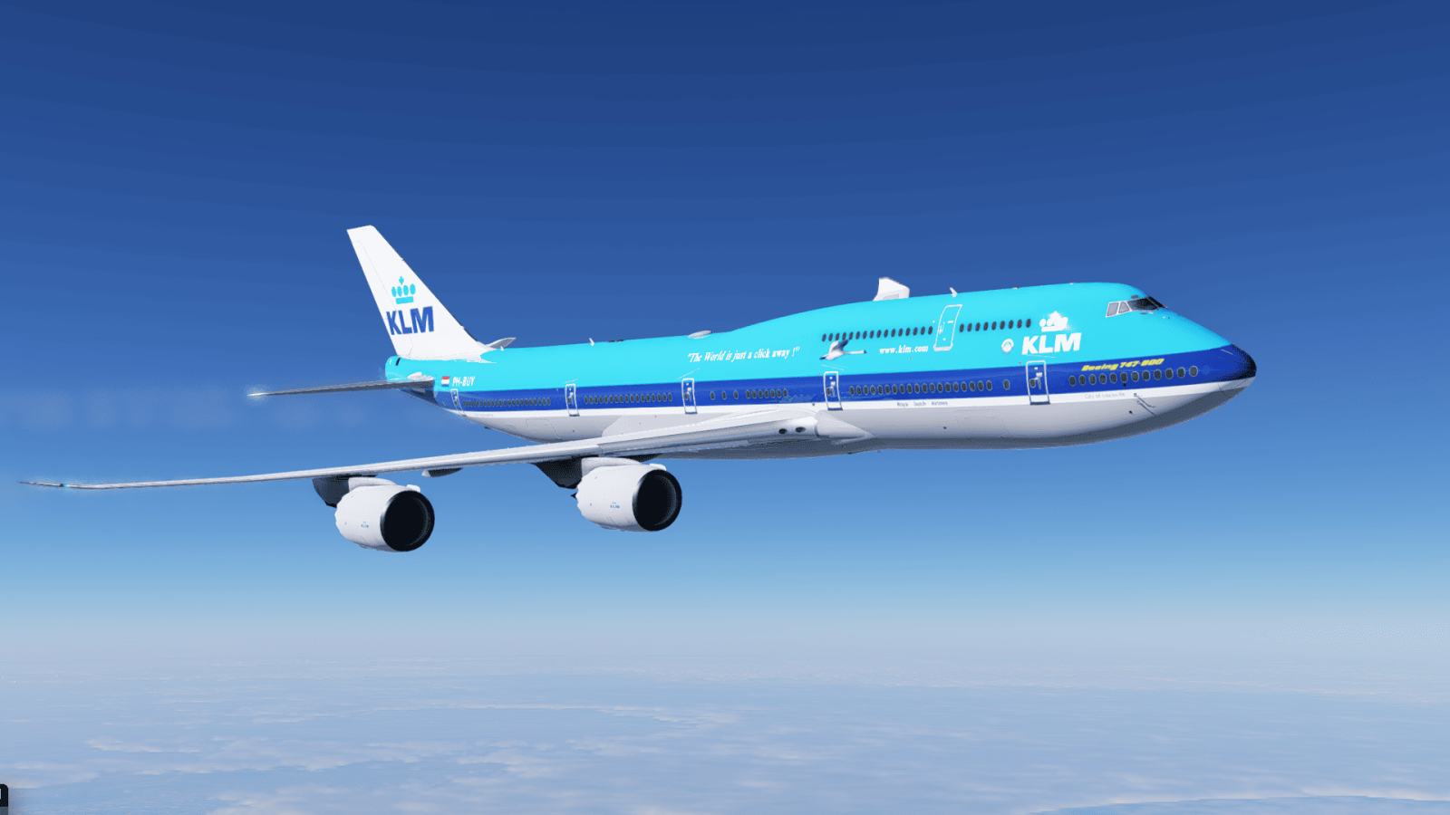 SSG 747 V2.5 KLM Old Style "The world is just a click away!" V3 Final ...