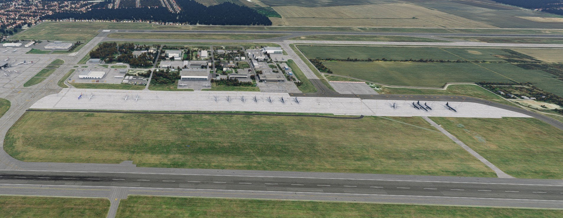 Romania Bucharest Henri Coanda LROP - Scenery Packages XP12 - X-Plane ...
