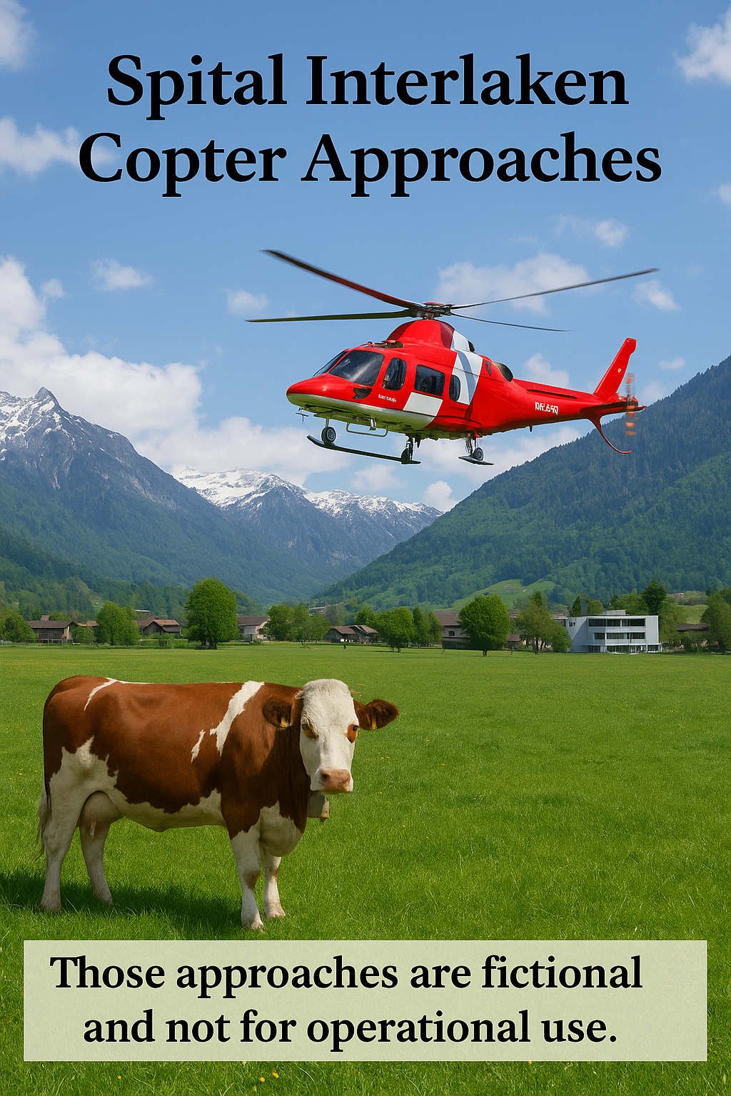 Spital Interlaken RNP AR Helicopter approaches (Switzerland) - PinS ...