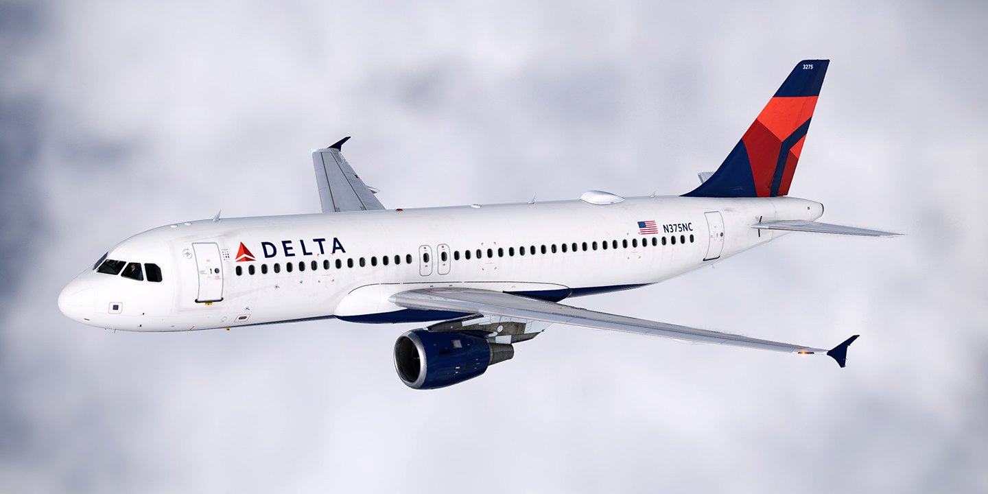 Toliss A320-200 (CEO) Delta Air Lines twin pack - UHD 8K & 4K - Toliss ...