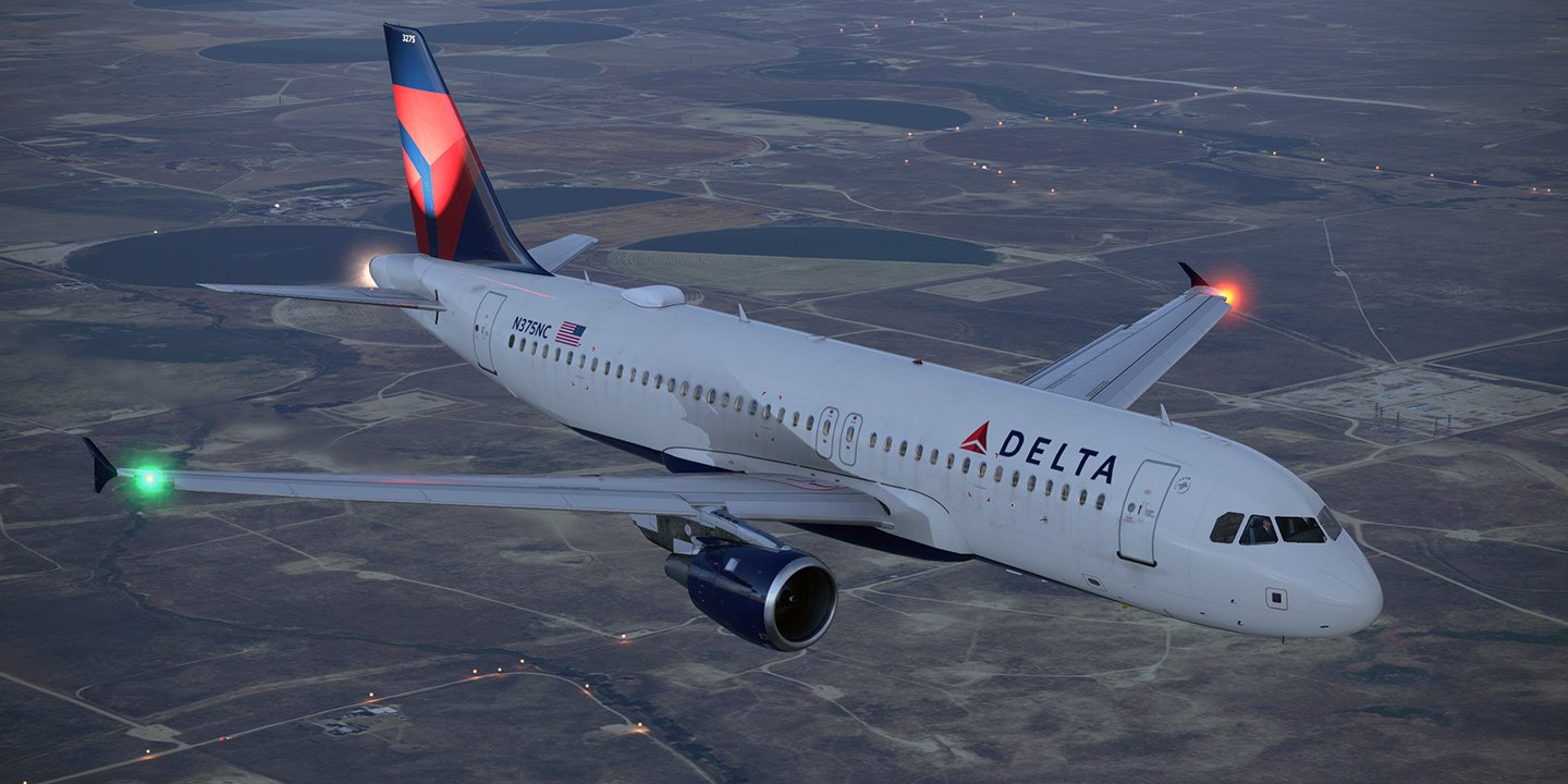 Toliss A320-200 (CEO) Delta Air Lines twin pack - UHD 8K & 4K - Toliss ...