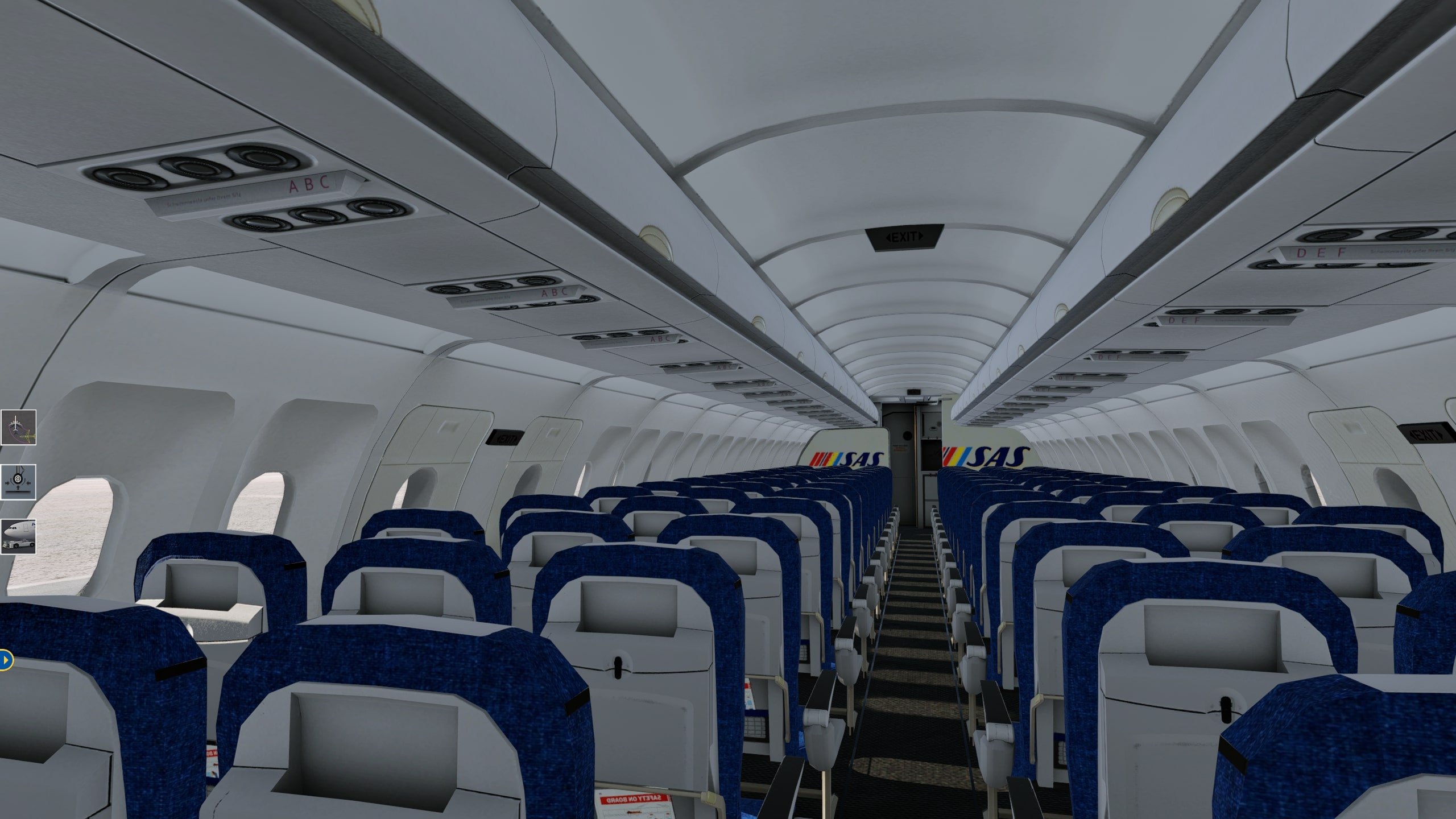 Toliss A320 SAS Scandinavian Air Service 90s Livery - Toliss A320 - X ...