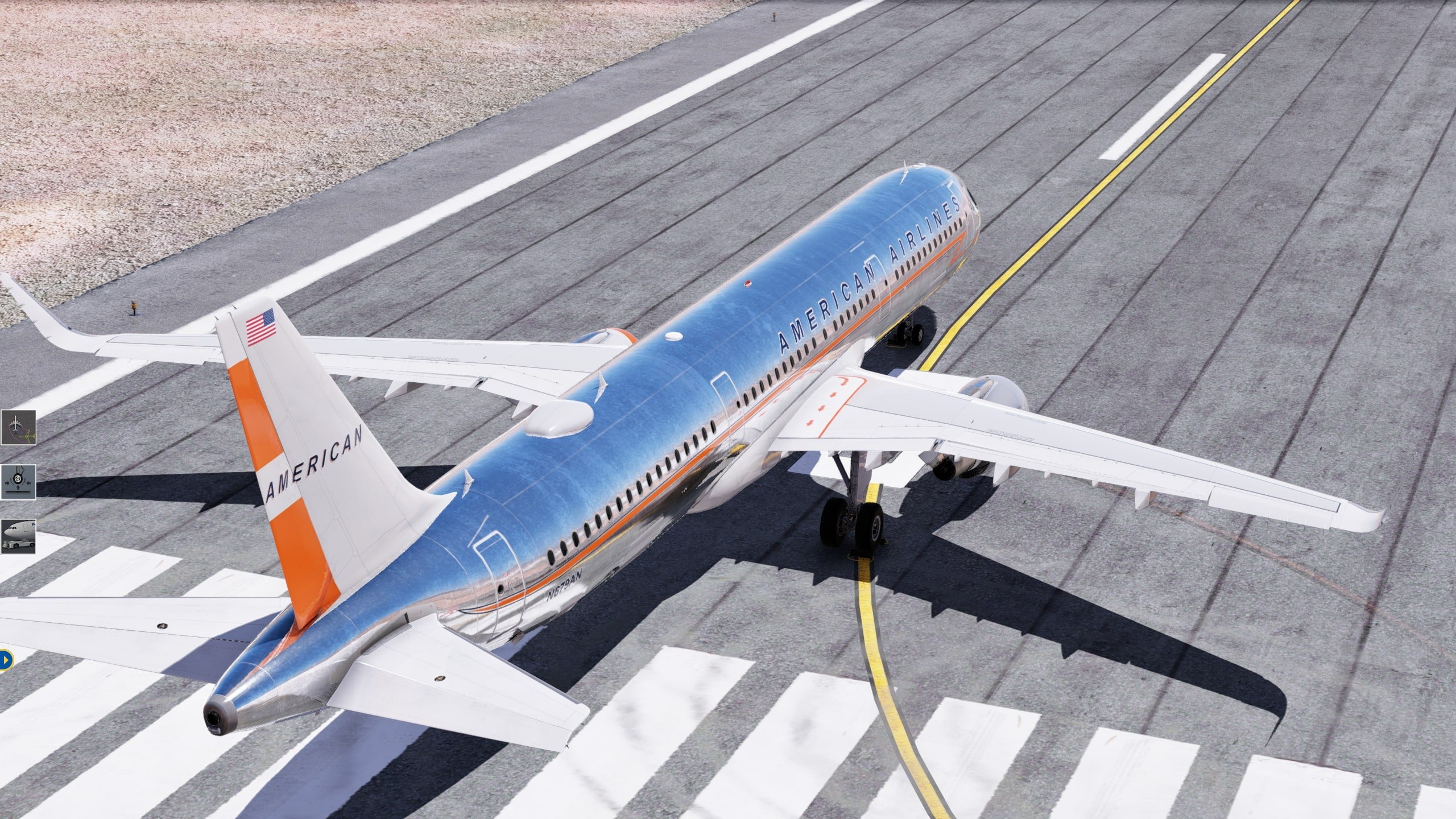 Toliss A321 American Airlines 40s Livery - Toliss A321 - X-Plane.Org Forum