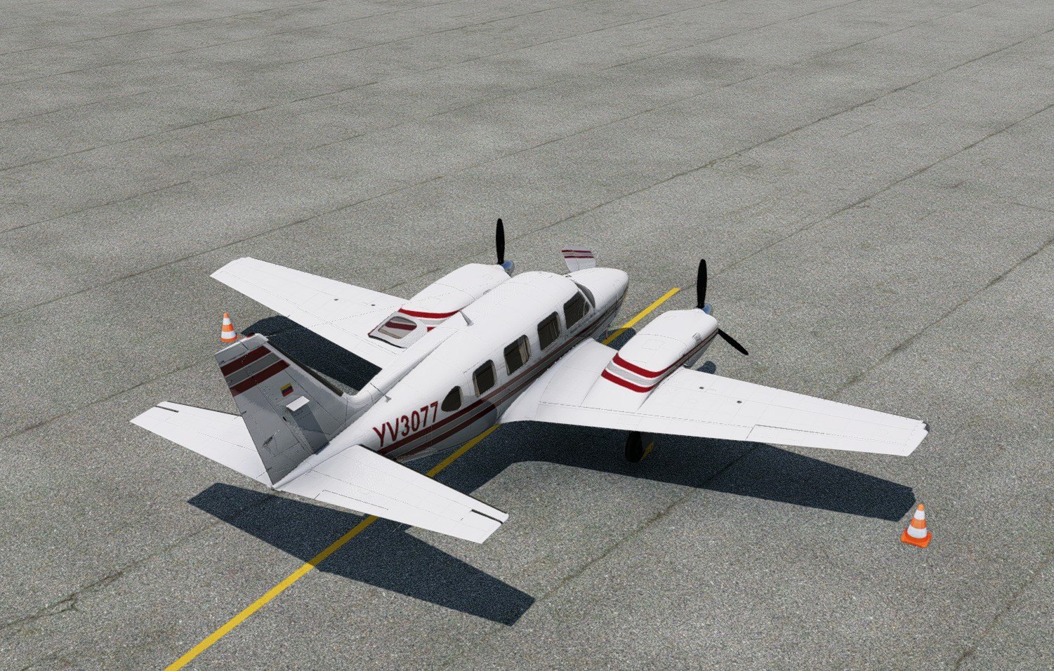 Carenado Piper PA31 Navajo (YV3077) - Carenado Paints - X-Plane.Org Forum