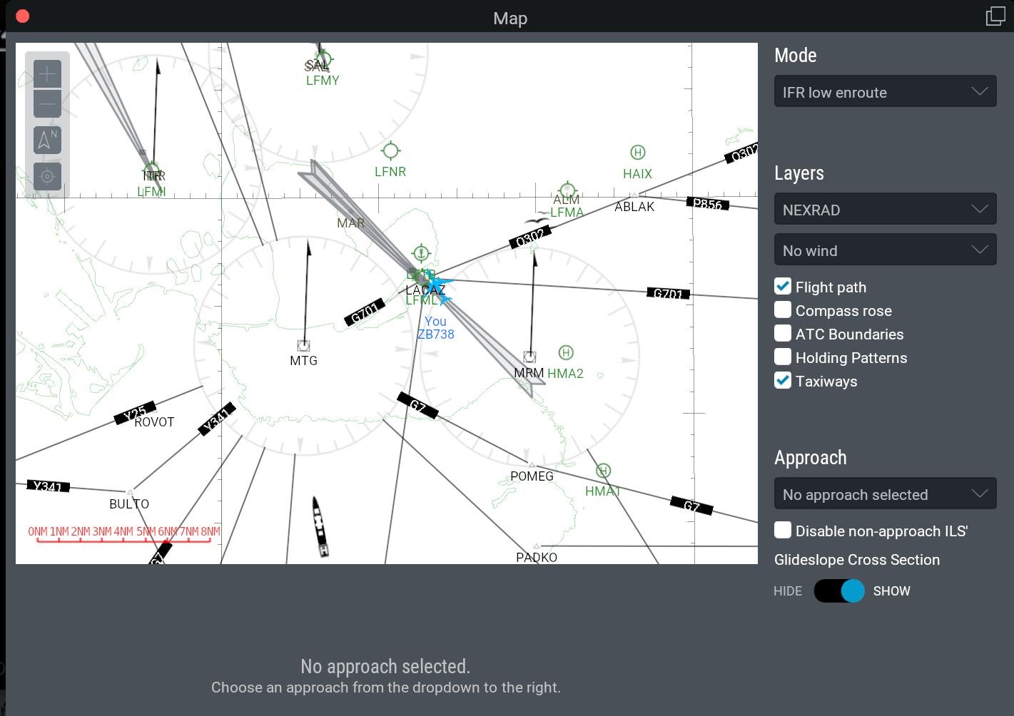 Vor loc and App select for the Zibo - ZIBO B738-800 modified - X-Plane ...