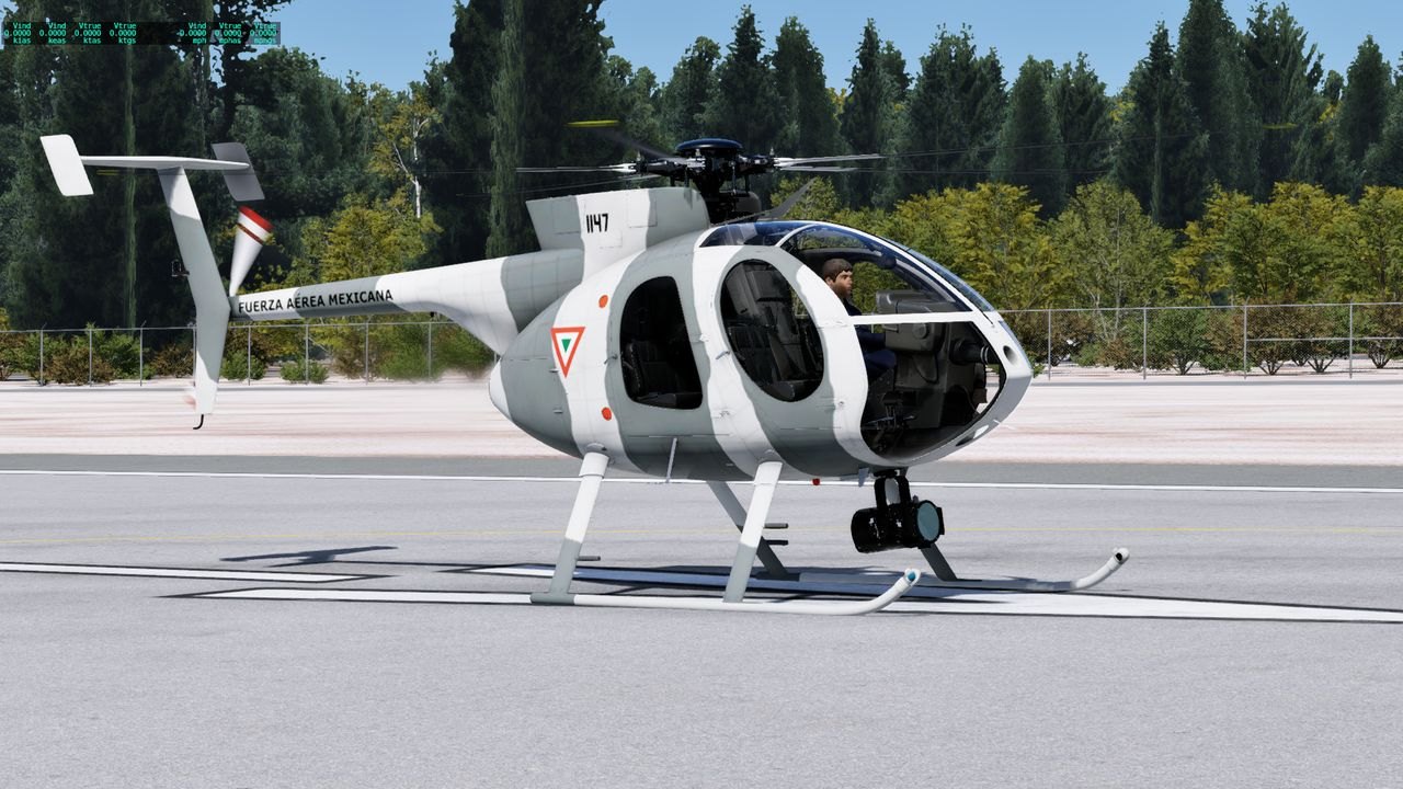 Cowansim MD500E - Livery FAM MD530 1147 - CowanSim Liveries - X-Plane ...