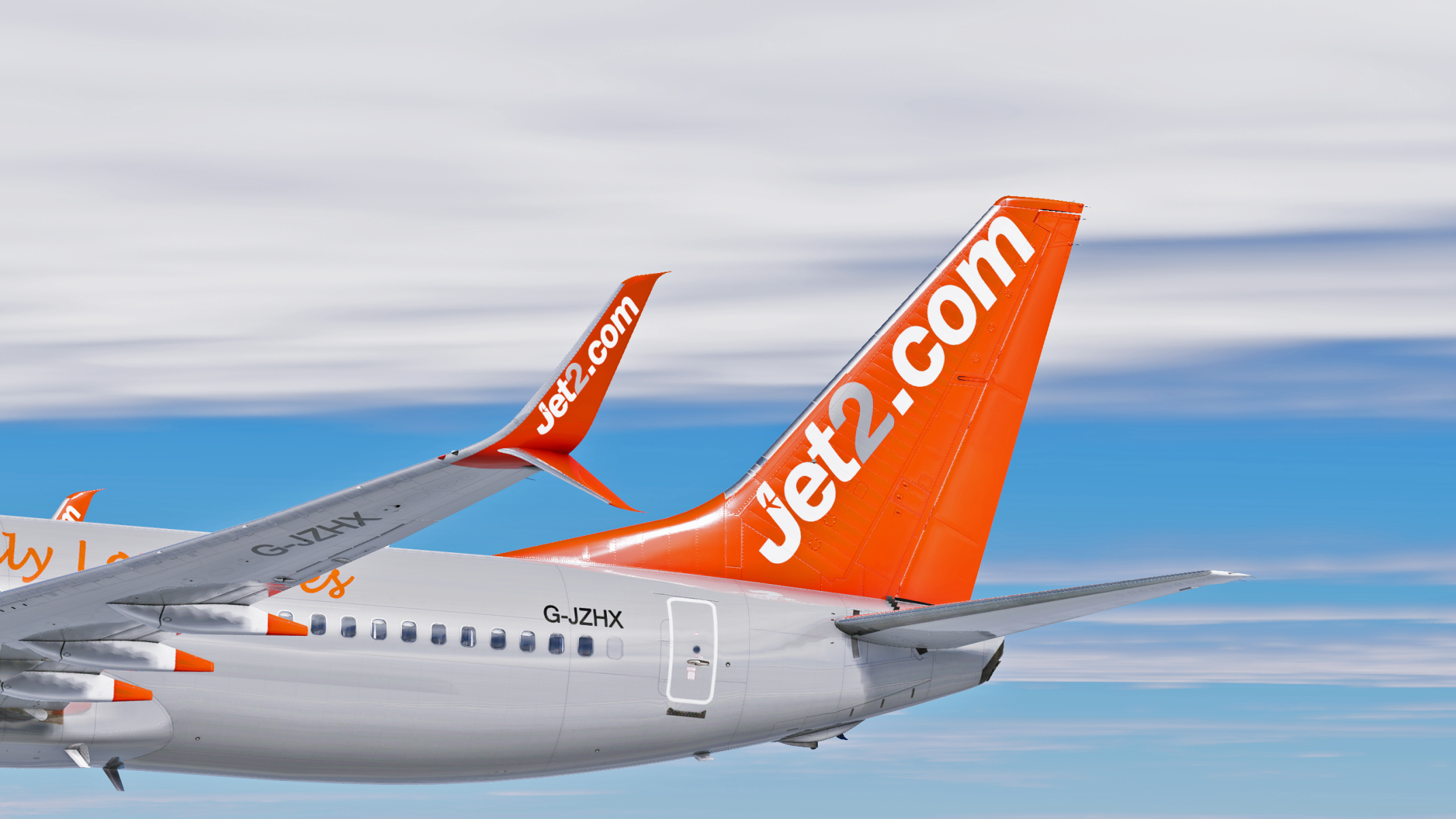 LevelUp 737-800 Jet2.com G-JZHX 4K - Other Aircraft Livery - X-Plane ...