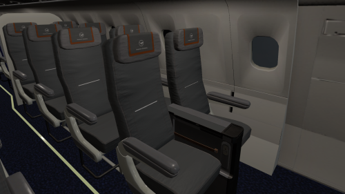 Lufthansa A340-600 Cabin - Toliss A346 - Toliss A340 - X-Plane.Org Forum