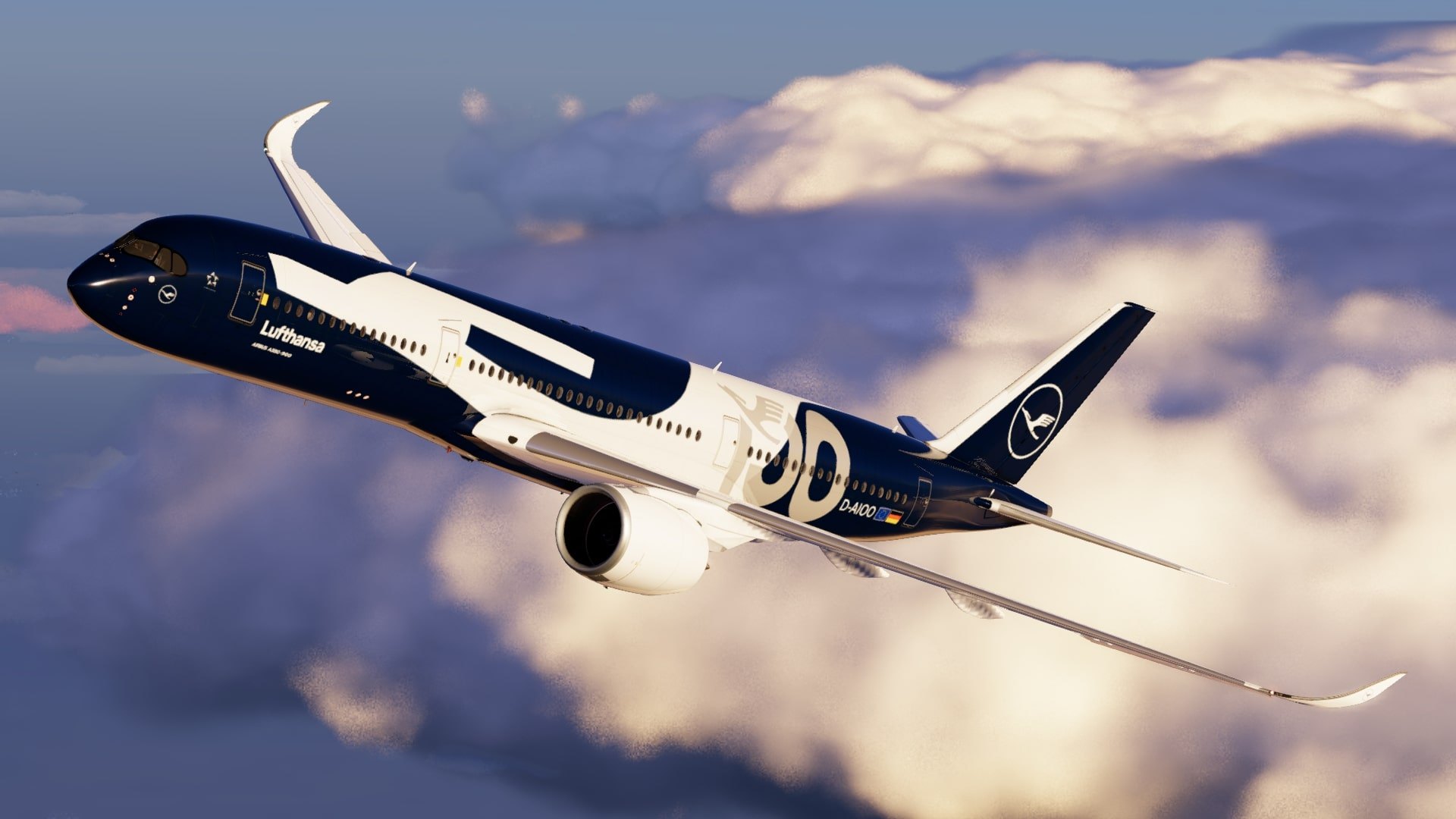 Lufthansa (100th Anniversary Livery) for FlightFactor A350-900 (Update ...