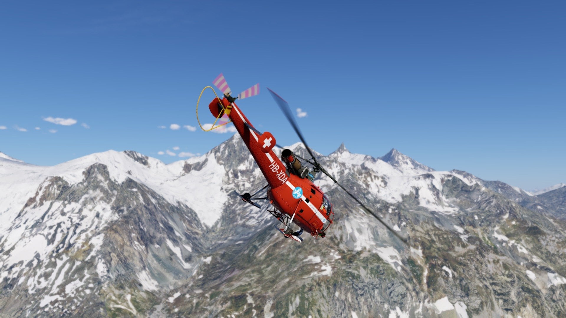 Alouette III (HSF) - The legendary HB-XDA Air Zermatt - Helicopters ...