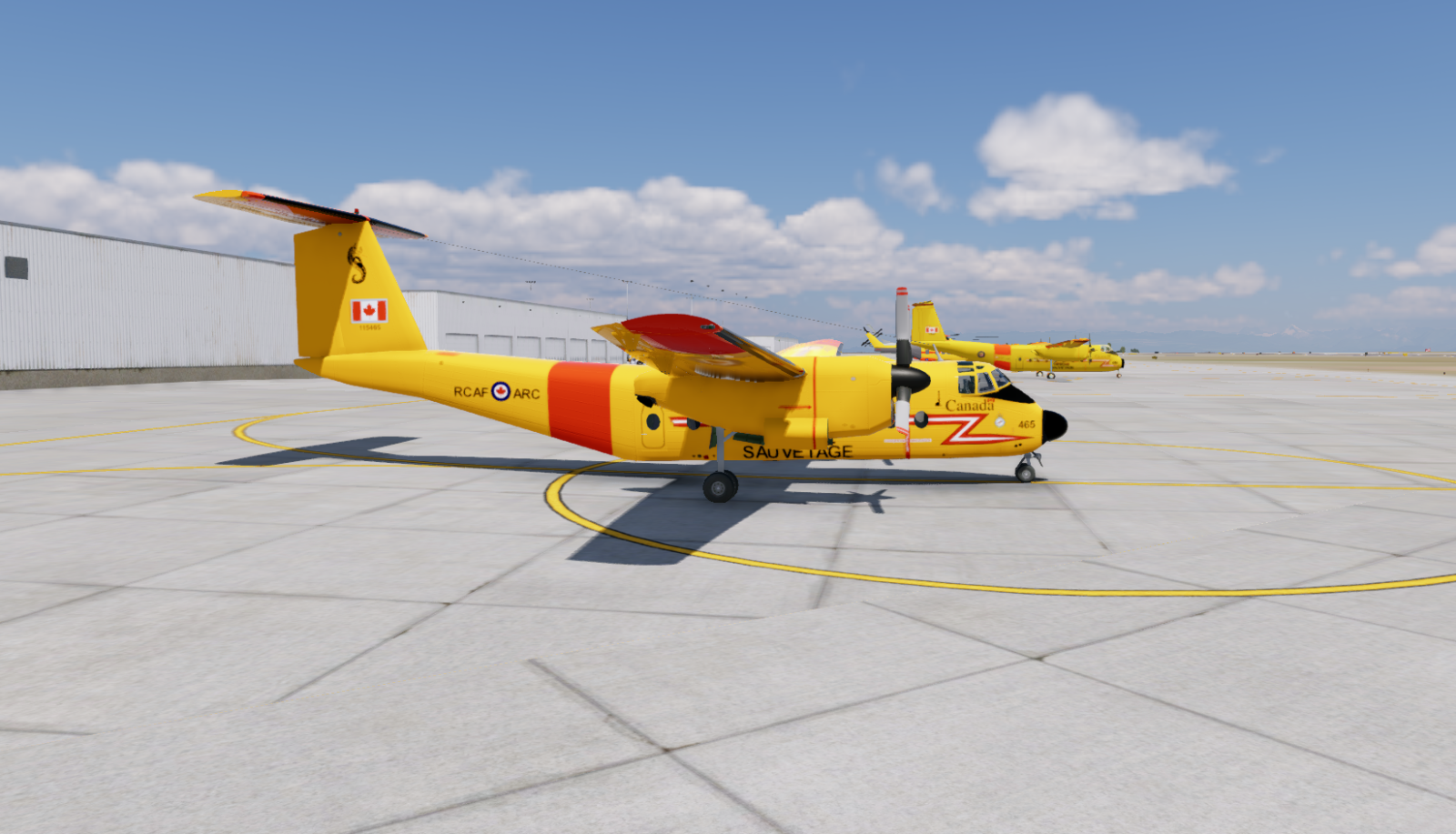 RCAF 442 Squadron Livery for X-Hangar's DHC-5 Buffalo - Other Payware ...
