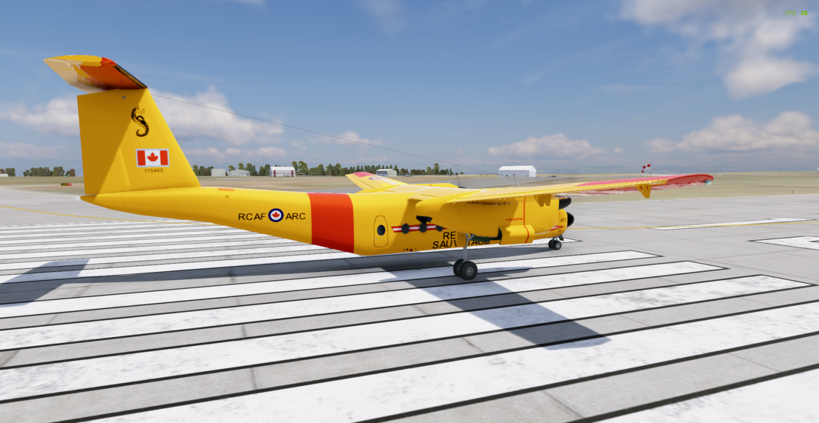 RCAF 442 Squadron Livery for X-Hangar's DHC-5 Buffalo - Other Payware ...