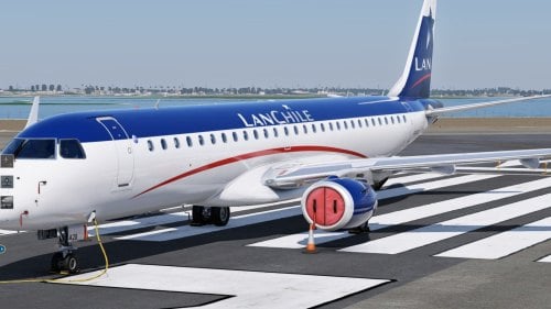 X Craft E195 LAN CHILE with Cabin - Freeware E175-E195 by X-Crafts - X ...