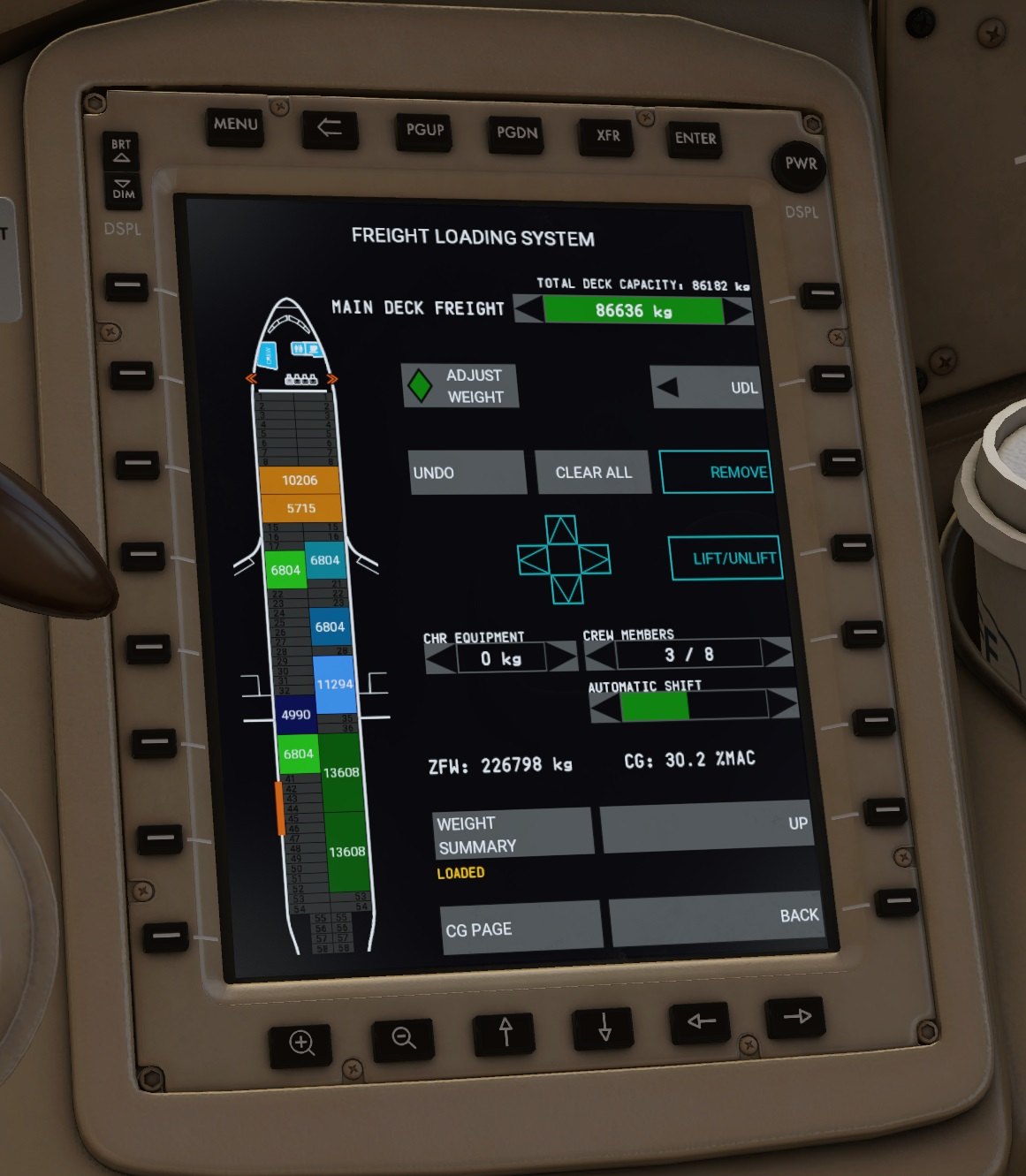 After loading empty cargo bay - Questions/Rejected/NotABug - X-Plane ...