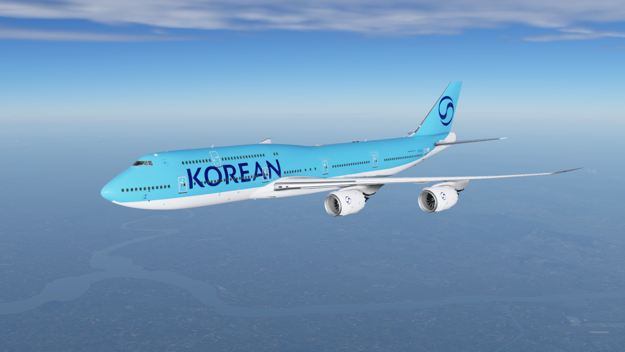 SSG 747-800 Korean Air 2025 HL7638 - SSG Liveries - X-Plane.Org Forum