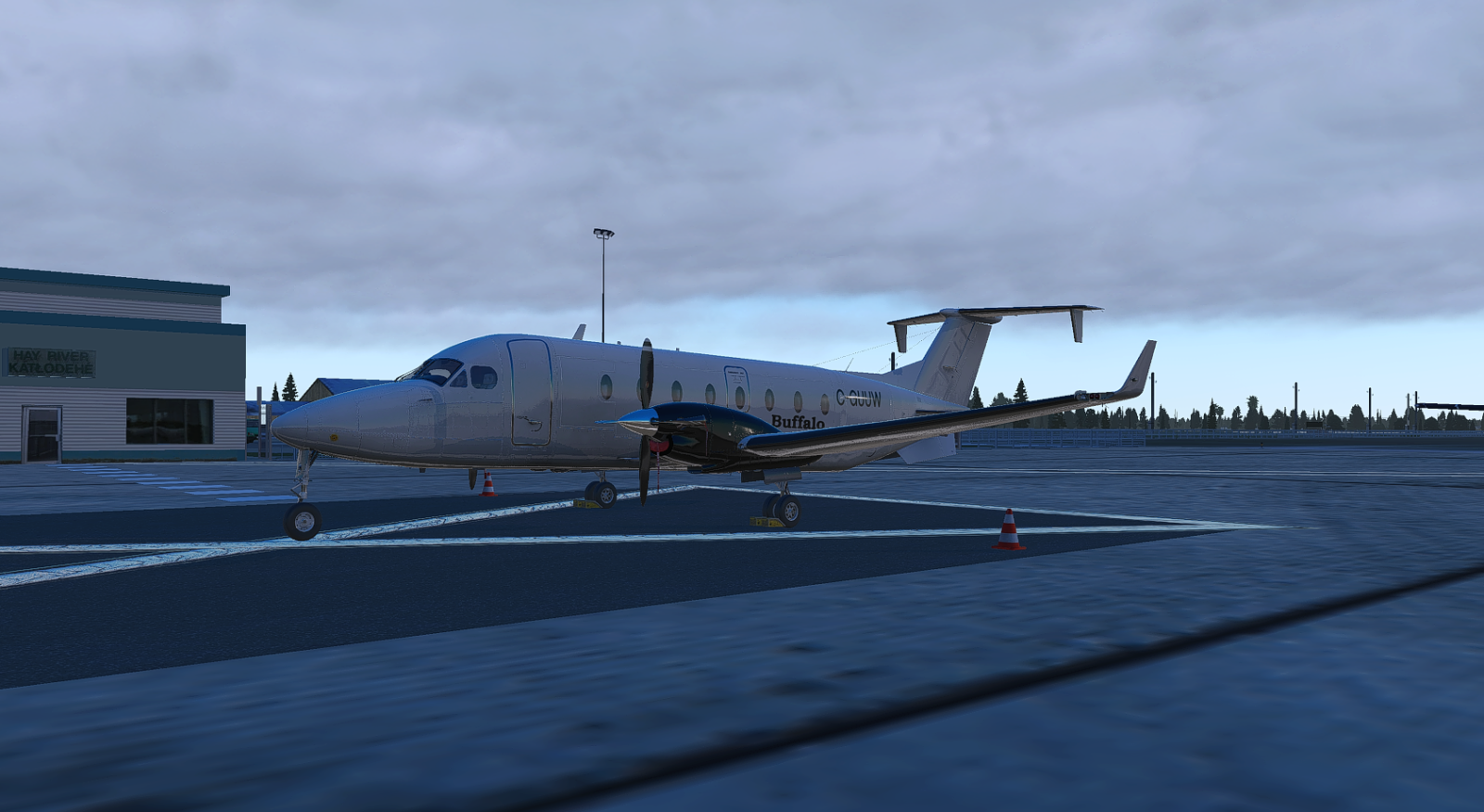 Buffalo Airways C-GUUW for Carenado Beechcraft 1900D - Carenado Paints ...