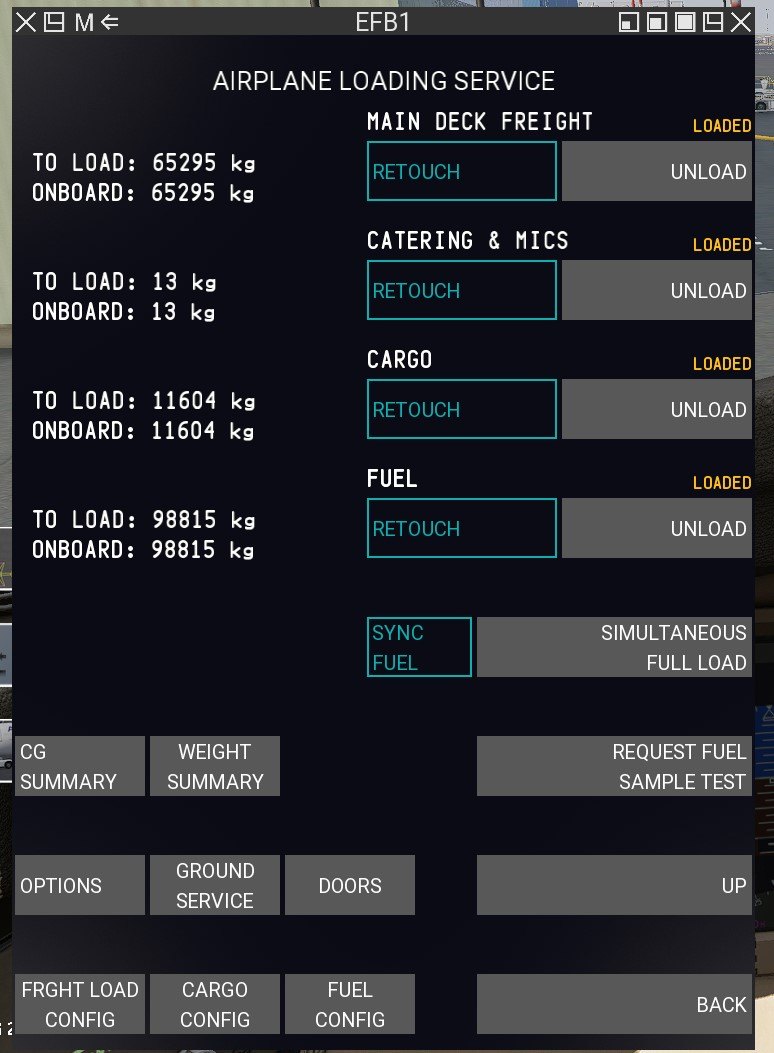 Frustration because of the Simbrief profiles - 777-Freighter - X-Plane ...
