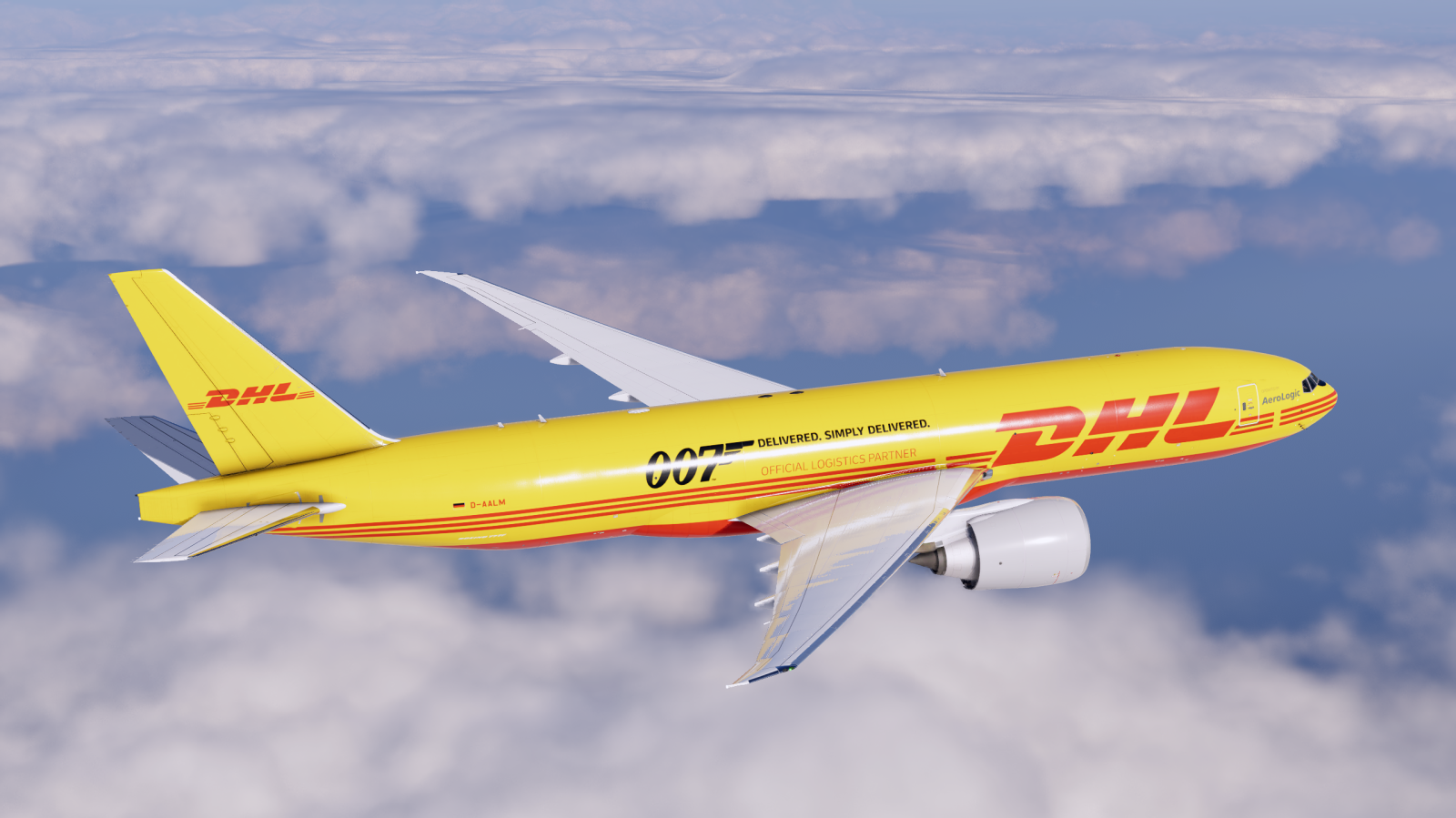 DHL Germany D-AALM FF 777-F - 8K and 4K - FlightFactor - X-Plane.Org Forum