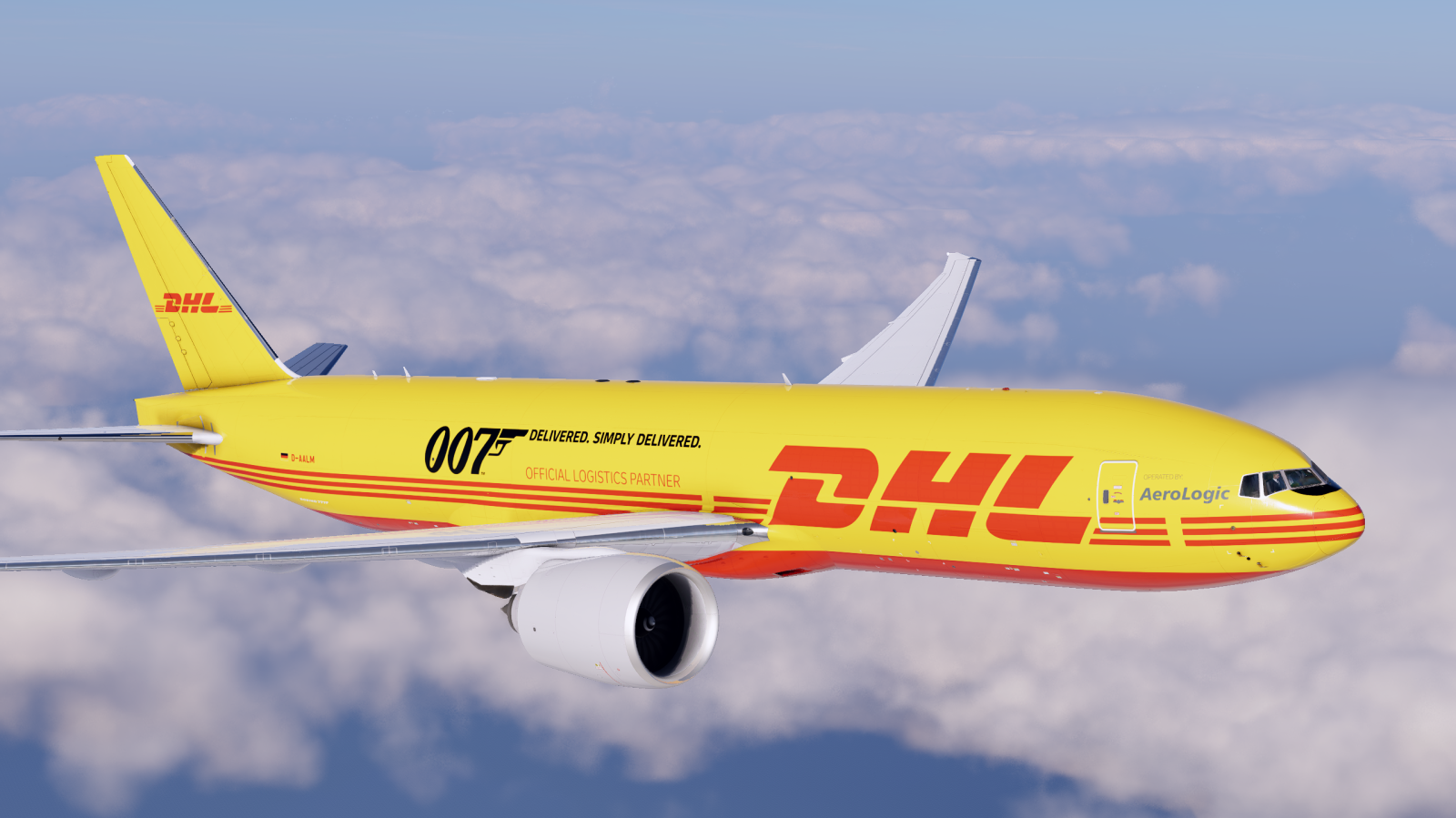 DHL Germany D-AALM FF 777-F - 8K and 4K - FlightFactor - X-Plane.Org Forum