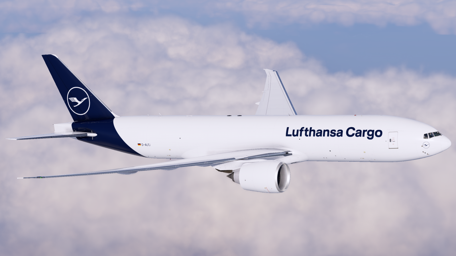 Lufthansa Cargo Pack FF 777-F - 8K and 4K - FlightFactor - X-Plane.Org ...