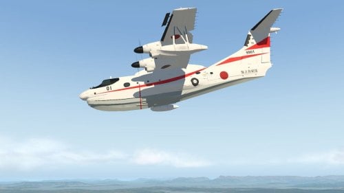 Shinmaywa US-2 Optional SAR Amphibian livery - 9901 White - Military ...