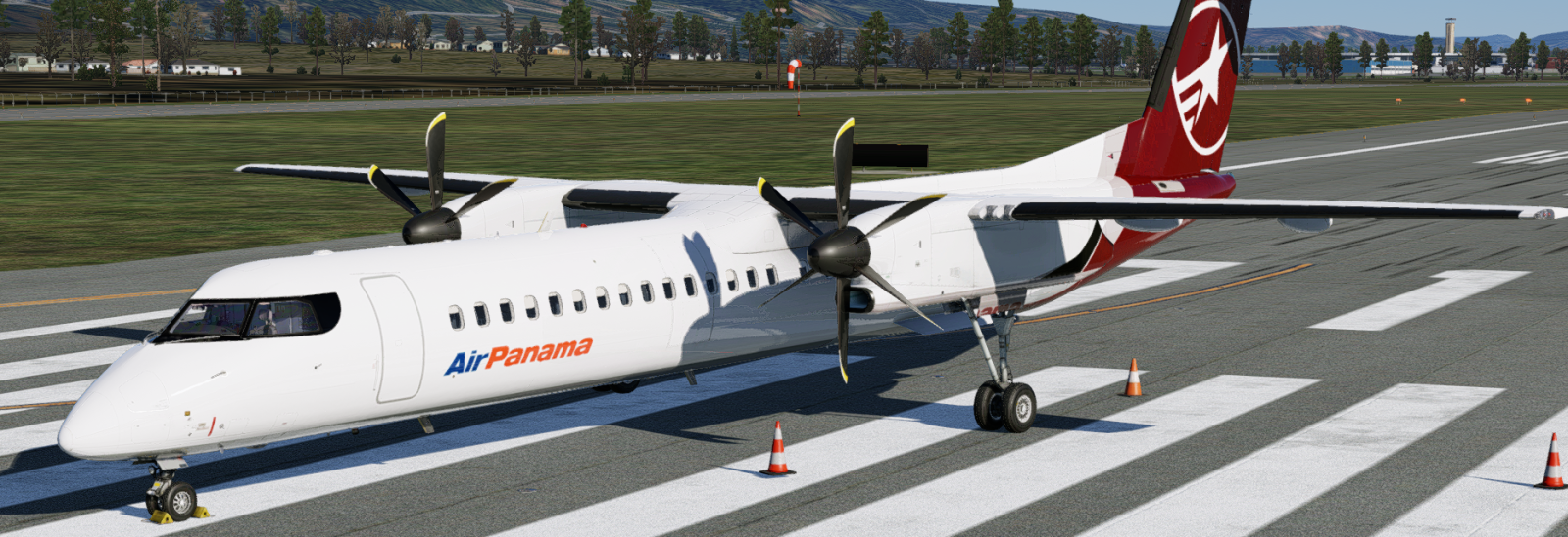 Air Panama Livery for Dash 8 Q400 - Q4XP by FlyJSim - X-Plane.Org Forum