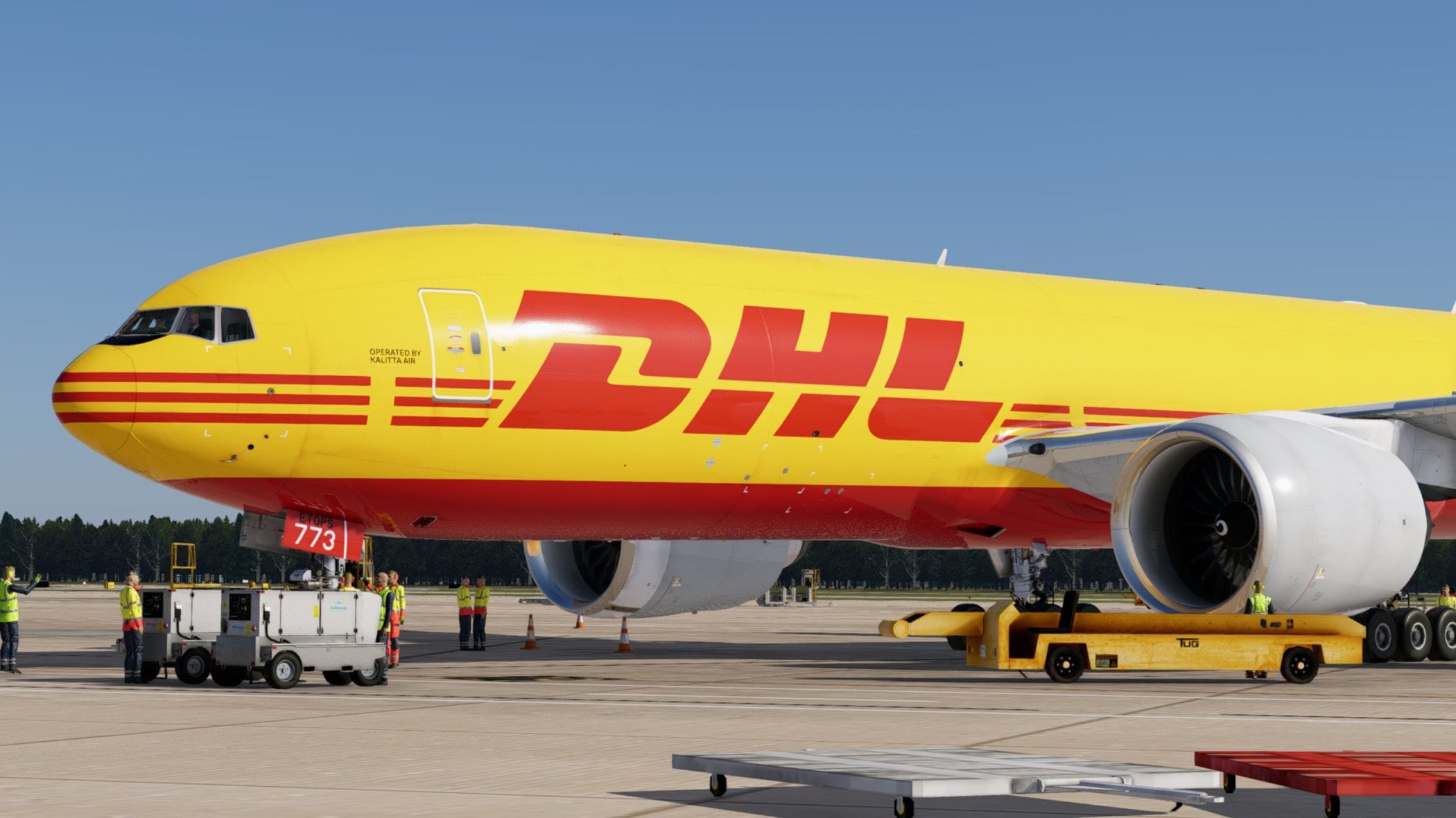 DHL North America B777F Operators Pack - FF 777 Ultimate - X-Plane.Org ...