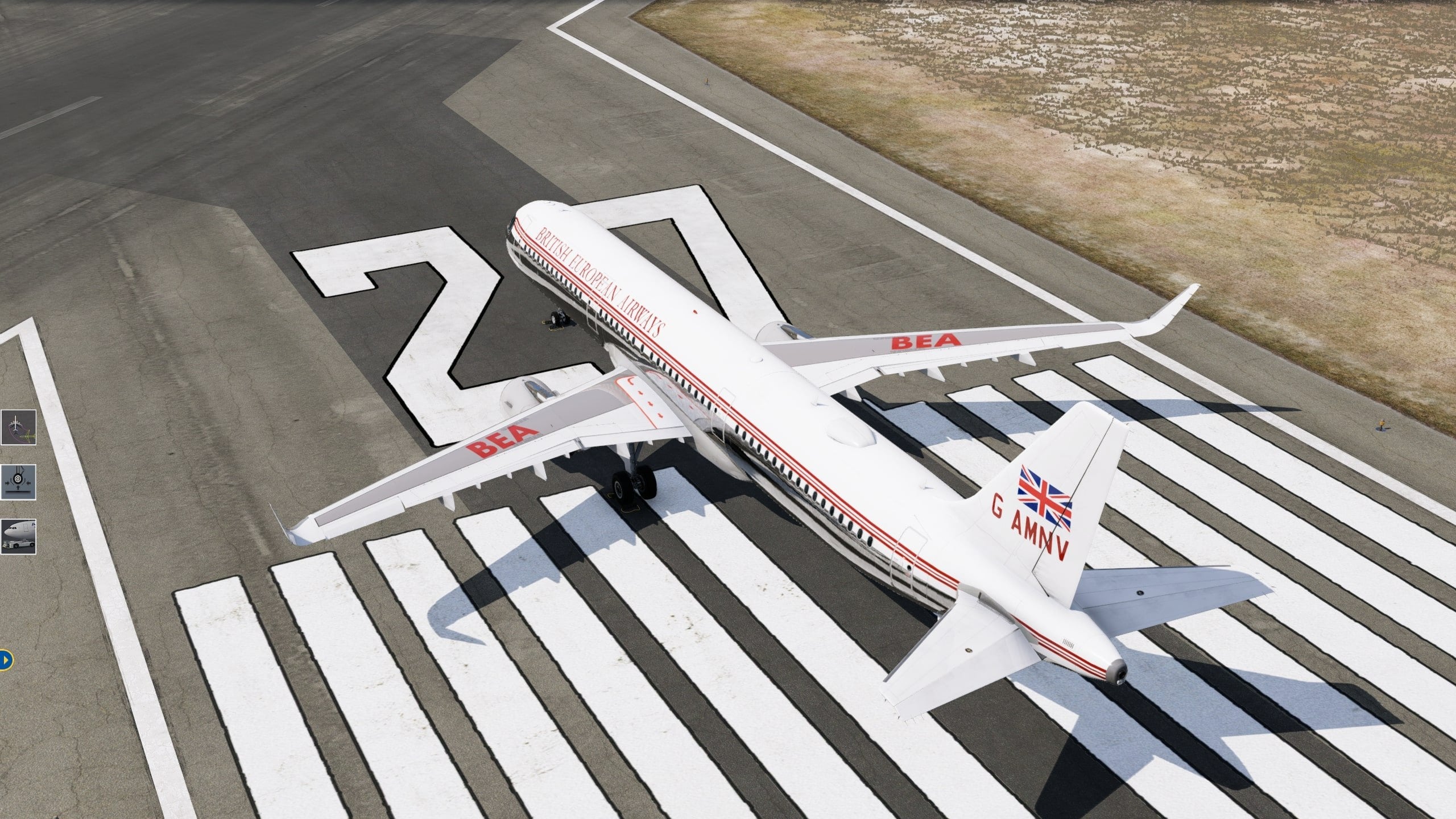 Toliss A321 British European Airways 40-50s Livery - Toliss A321 - X ...