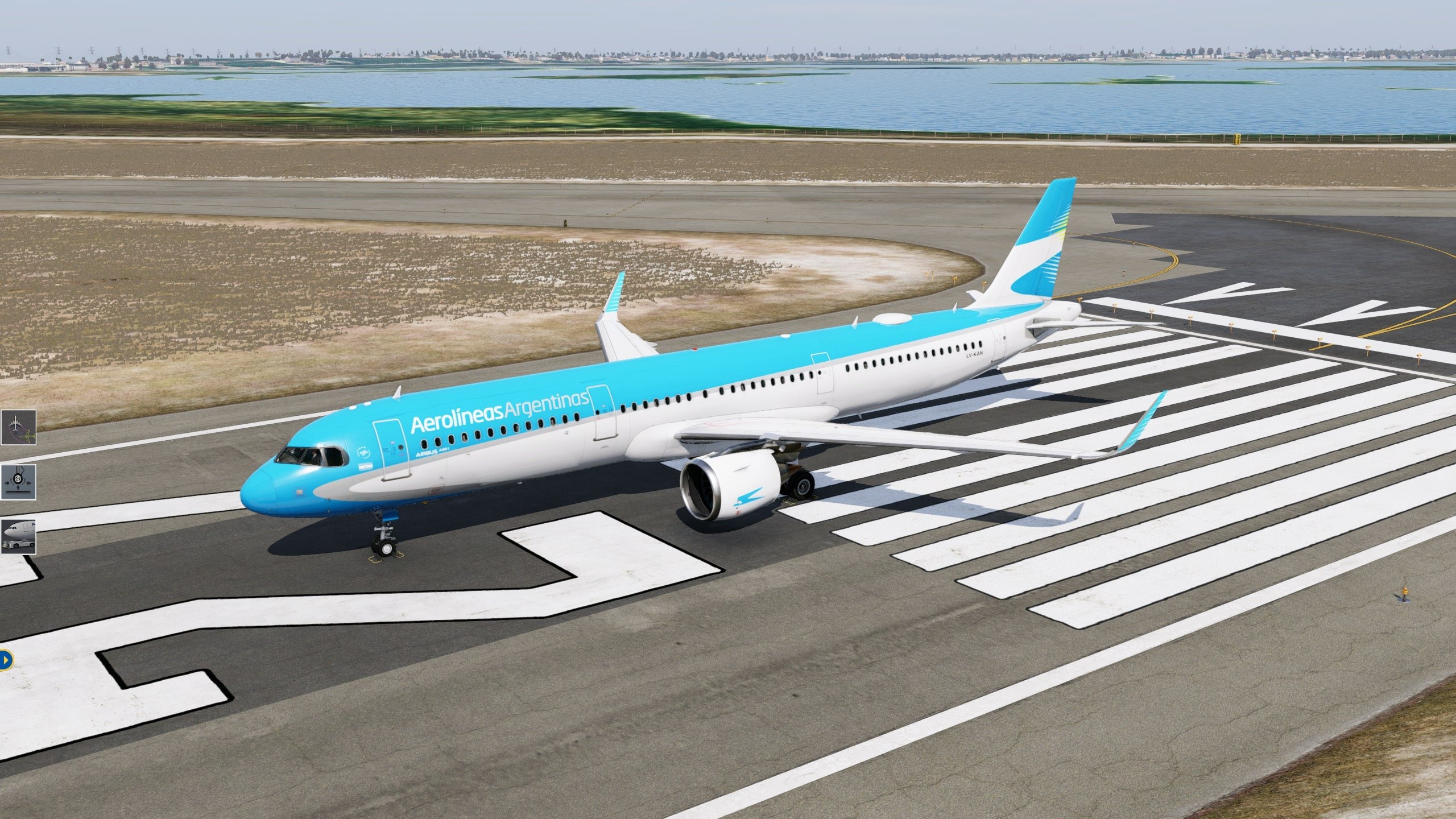 Toliss A321 Aerolineas Argentinas current Livery - Toliss A321 - X ...