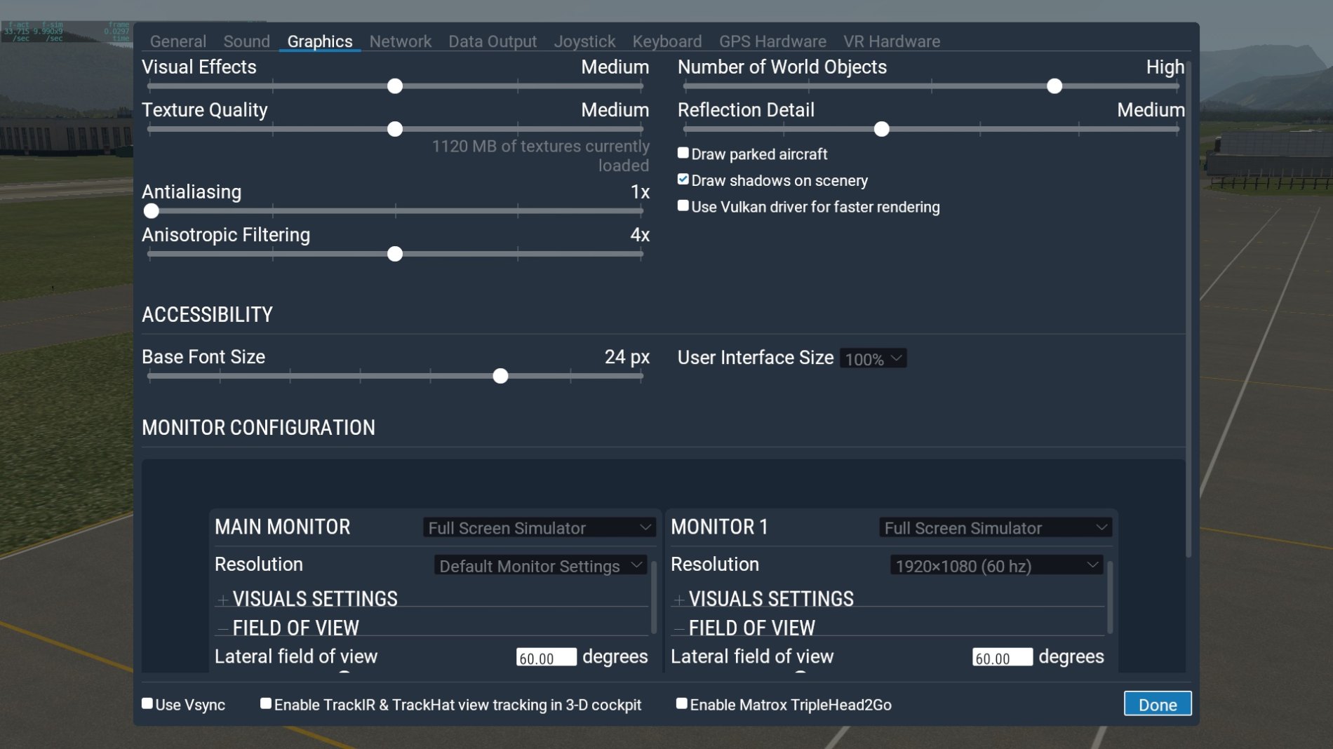 FPS below 20 and I get booted from VATSIM - XP11: Rendering Options ...