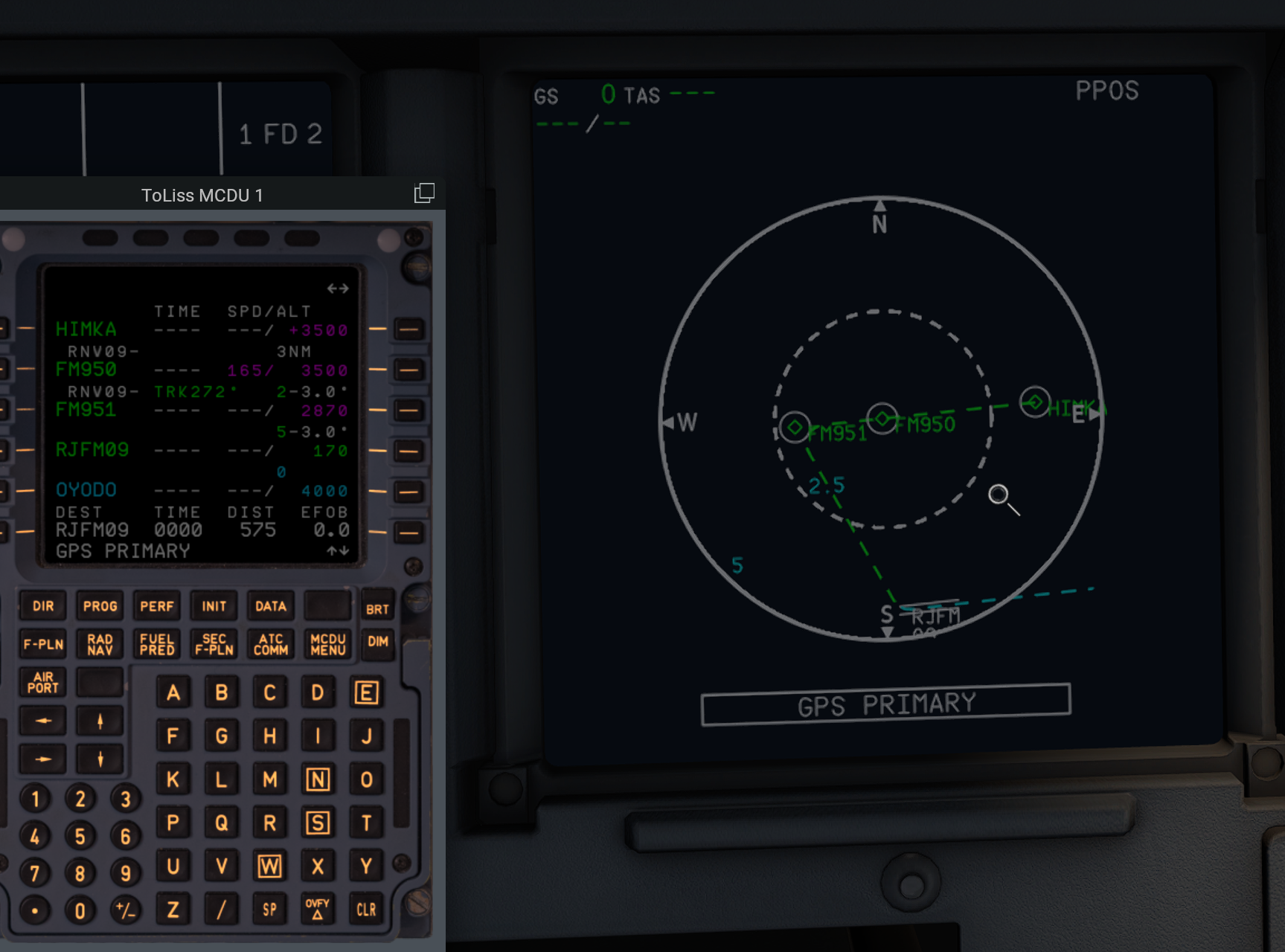 Missing waypoint and RF leg in RJFM RNP Z RWY 09 (AR) - Airbus A319 - X ...