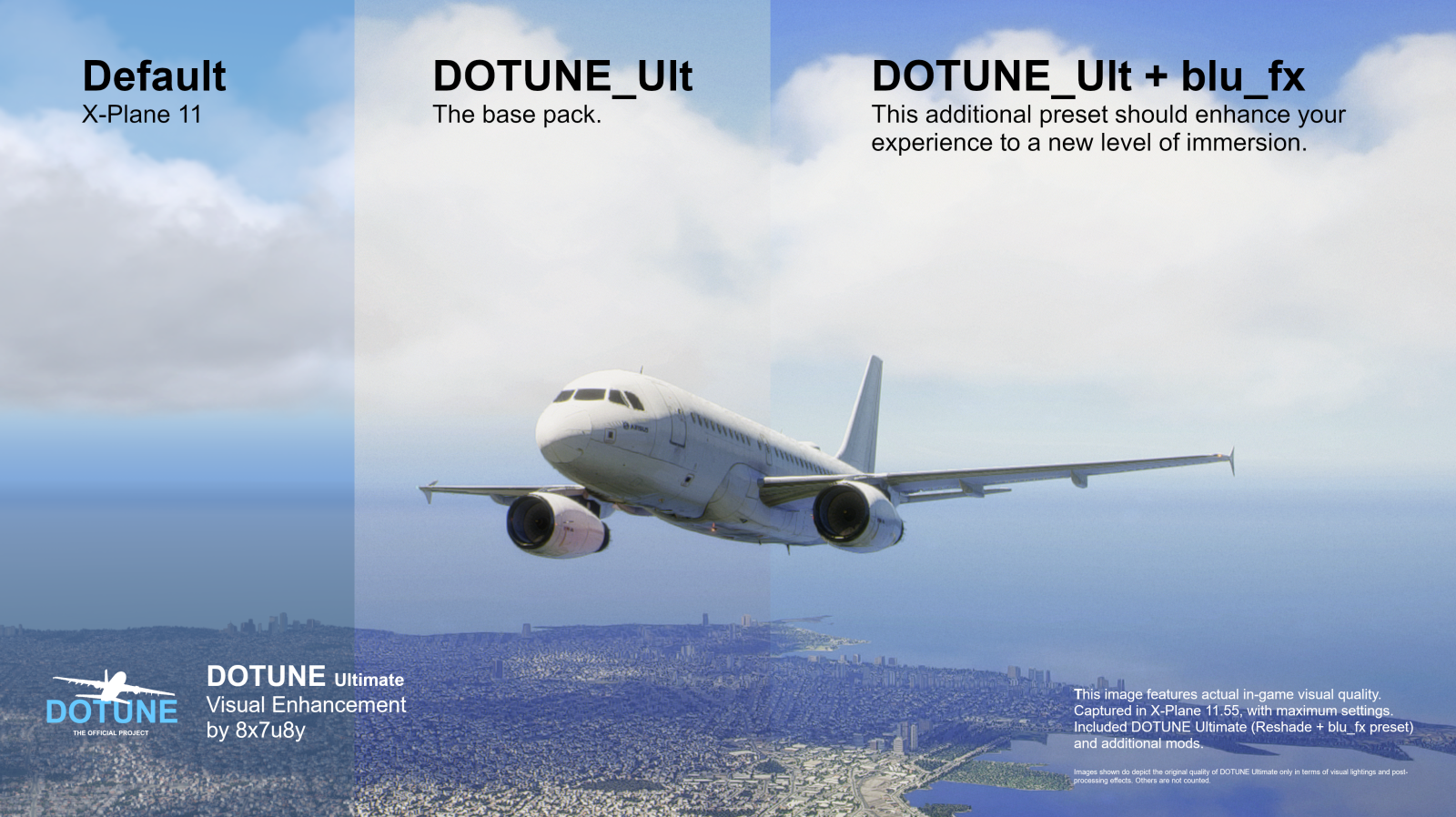 DOTUNE Ultimate: X-Plane Graphic Enhancement [Reshade + blu_fx ...