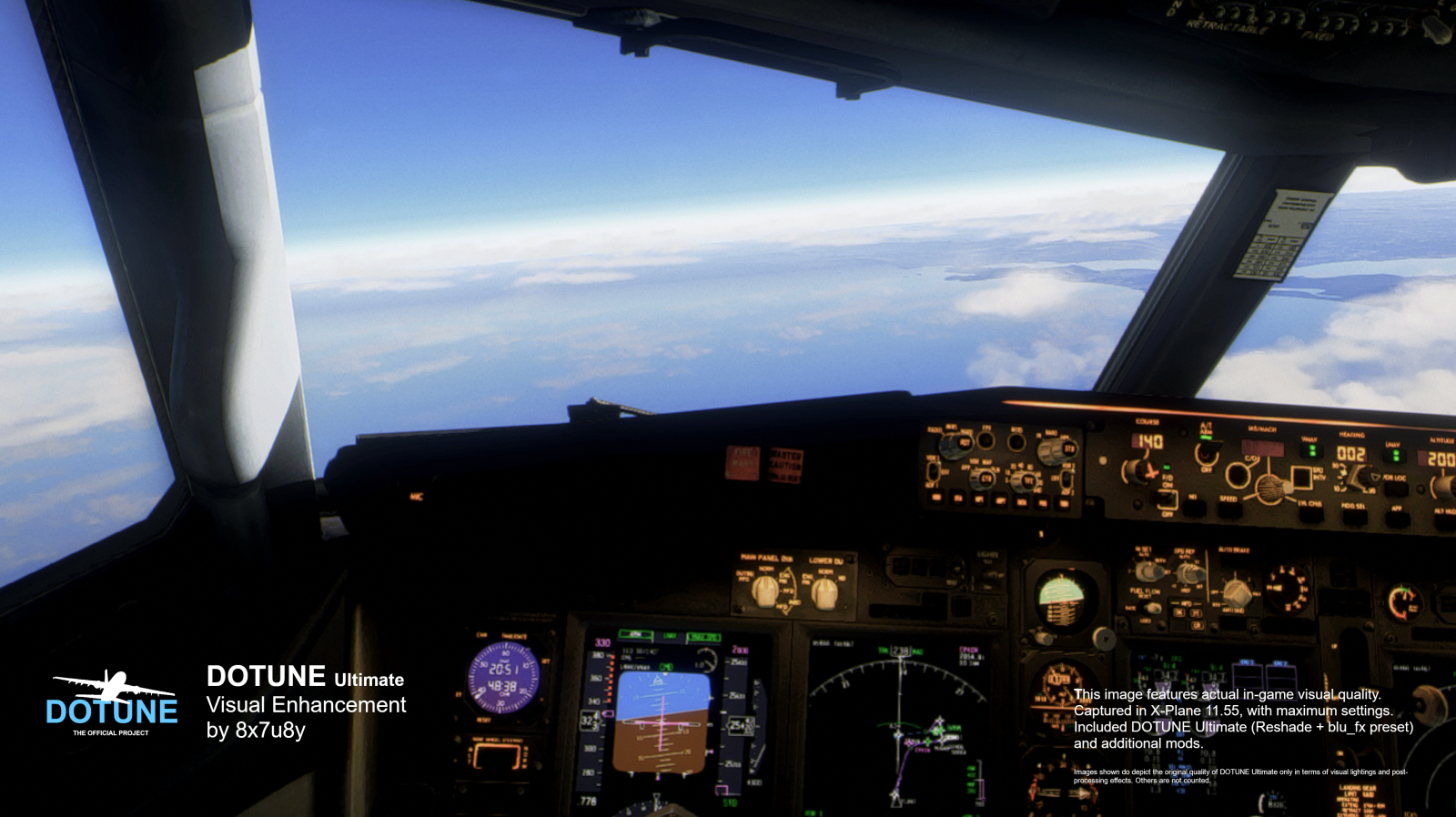 DOTUNE Ultimate: X-Plane Graphic Enhancement [Reshade + blu_fx ...