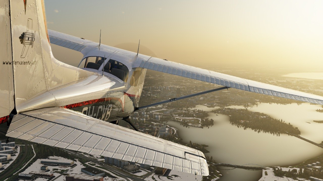 OH-CVB (Tervalentäjät) livery for default XP12 Cessna 172SP - Default X ...