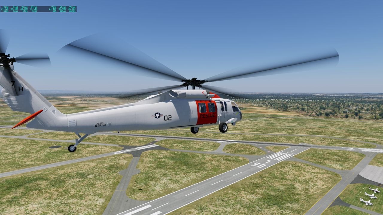 Livery for Melbo UH-60M - US Navy SAR MH-60S "Knighthawk" of NAS FALLON ...