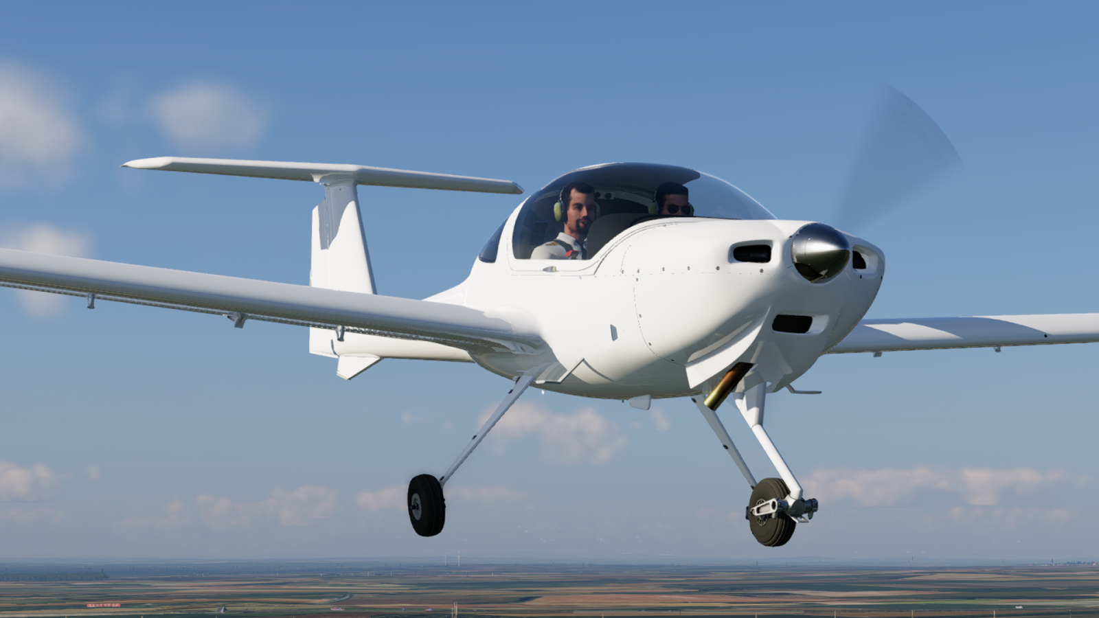 Livery Blank (and more) for payware Diamond DA-20 C1 Eclipse by ...