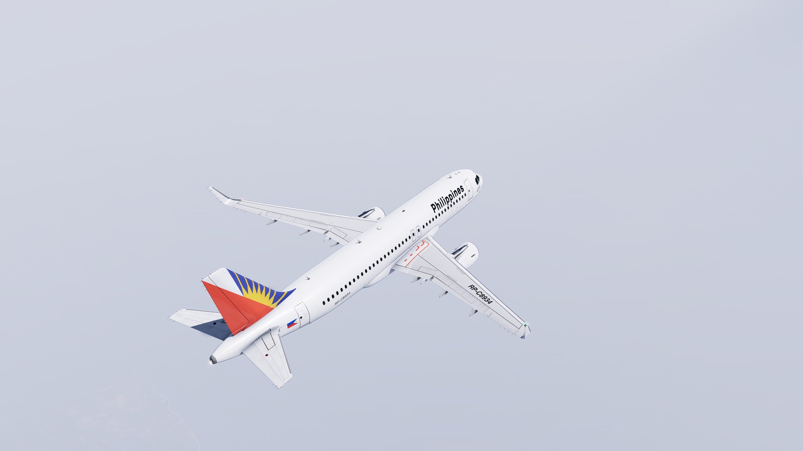 PAL Express A320-214 RP-C8934 - Toliss A320 - X-Plane.Org Forum