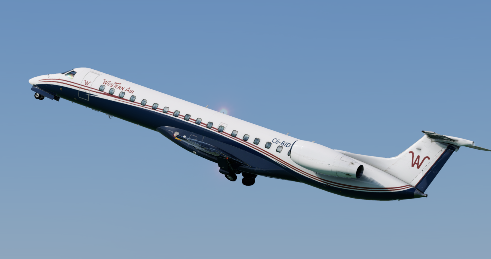 Western Air X-Crafts ERJ-145 | C6-BID - ERJ Family by X-Crafts - X ...