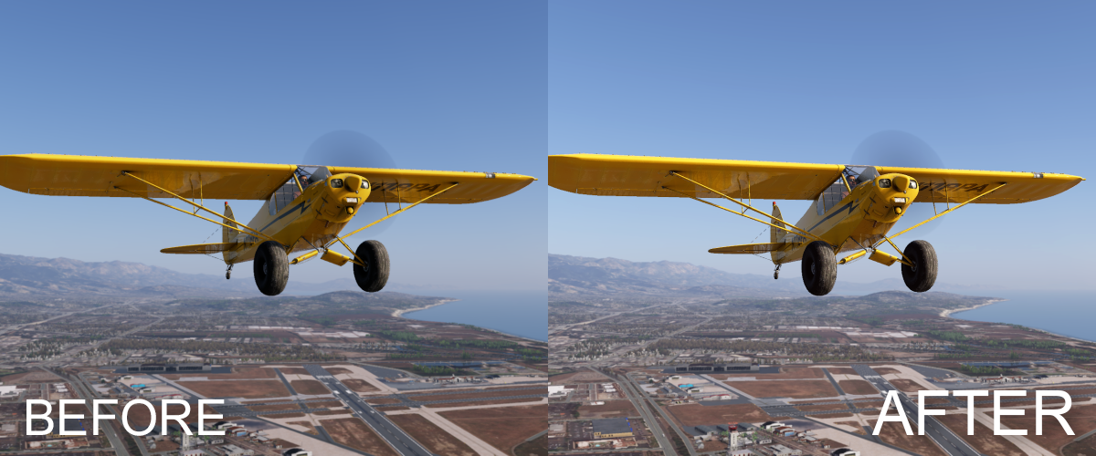 BlueShade Realistic ( ReShade Preset for XP12 ) v1.2 - Utilities - X ...